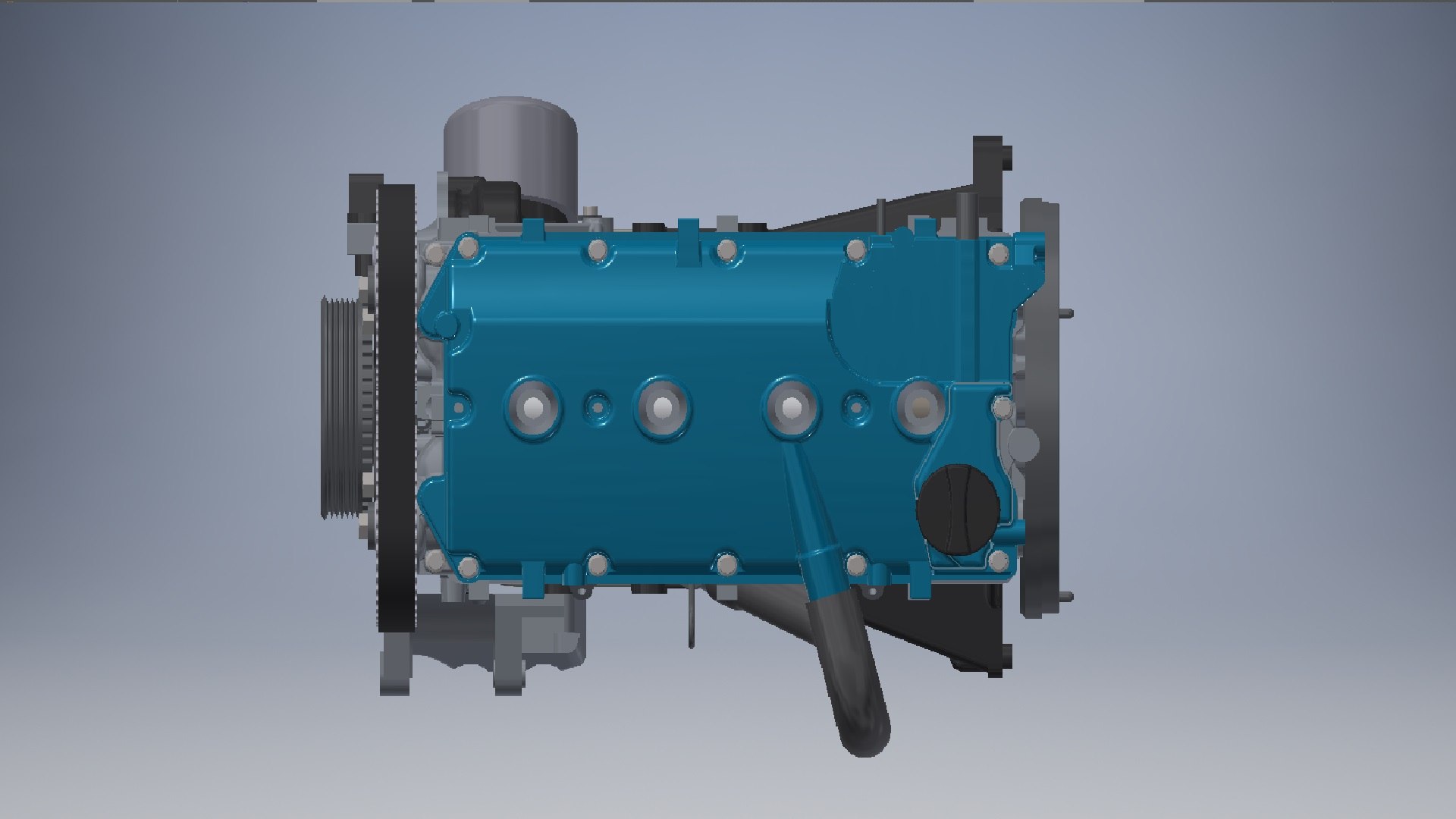 I4 Engine Block And Camshaft 3d Model 3D Model - TurboSquid 2332081