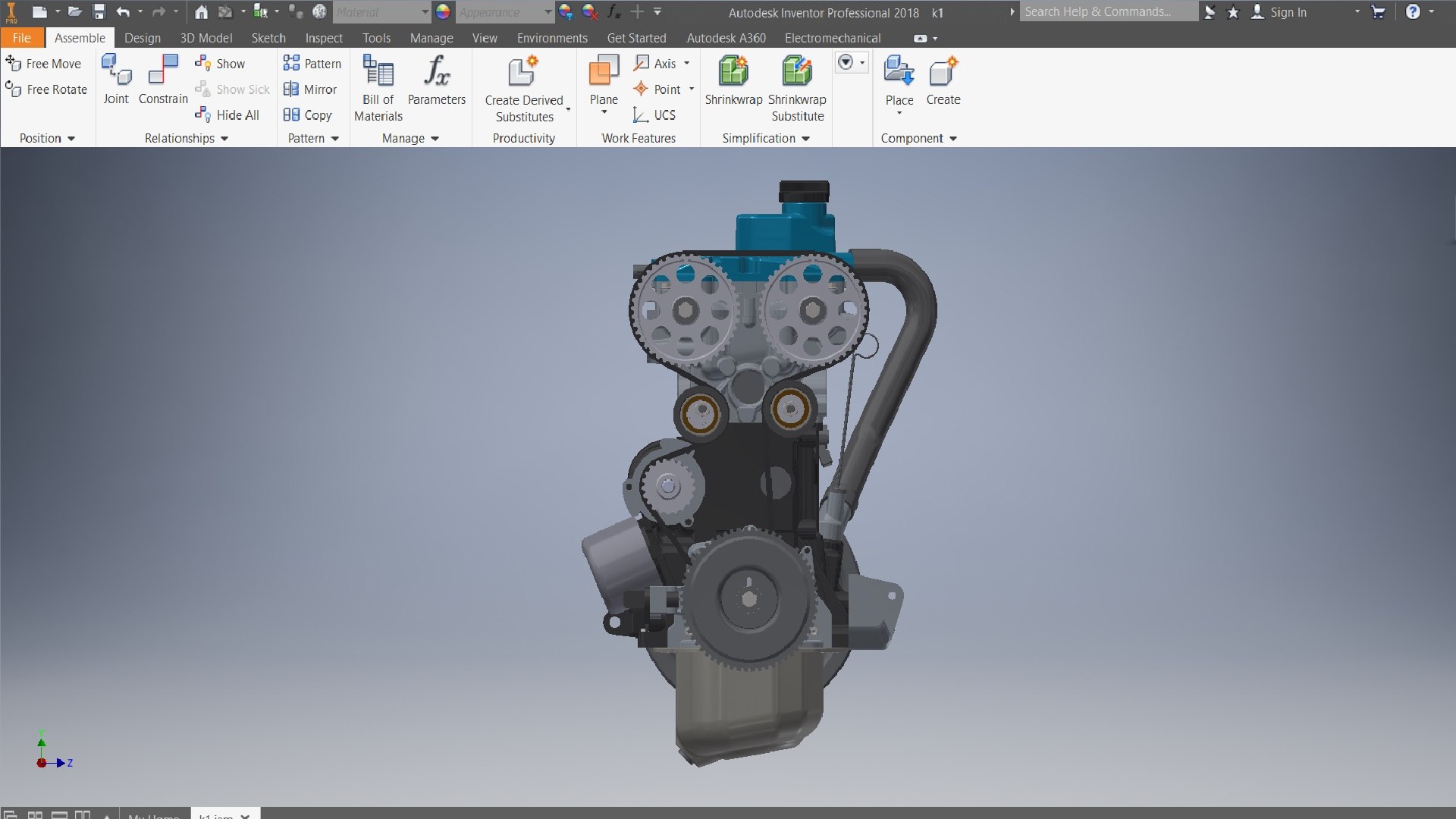 I4 Engine Block And Camshaft 3d Model 3D Model - TurboSquid 2332081