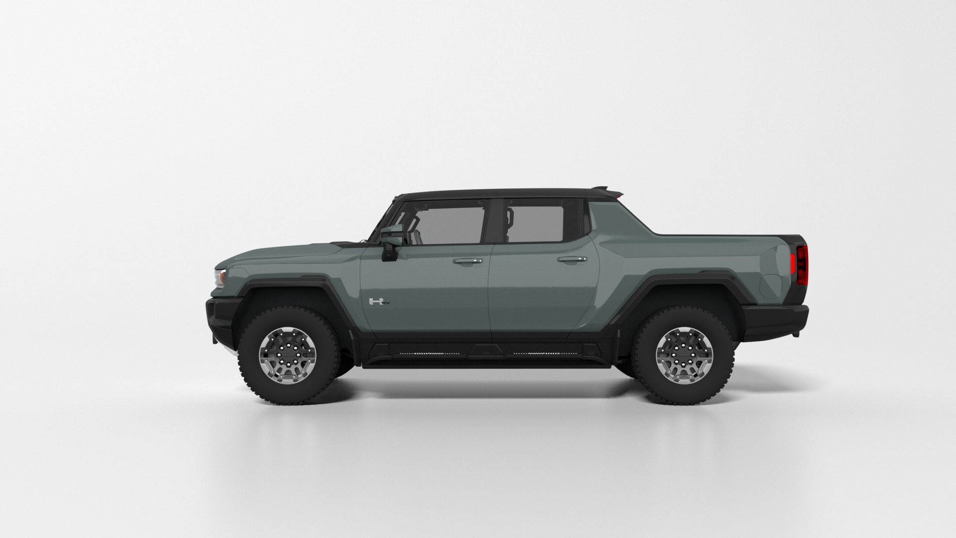 GMC Hummer EV SUT 3D Model - TurboSquid 2336568