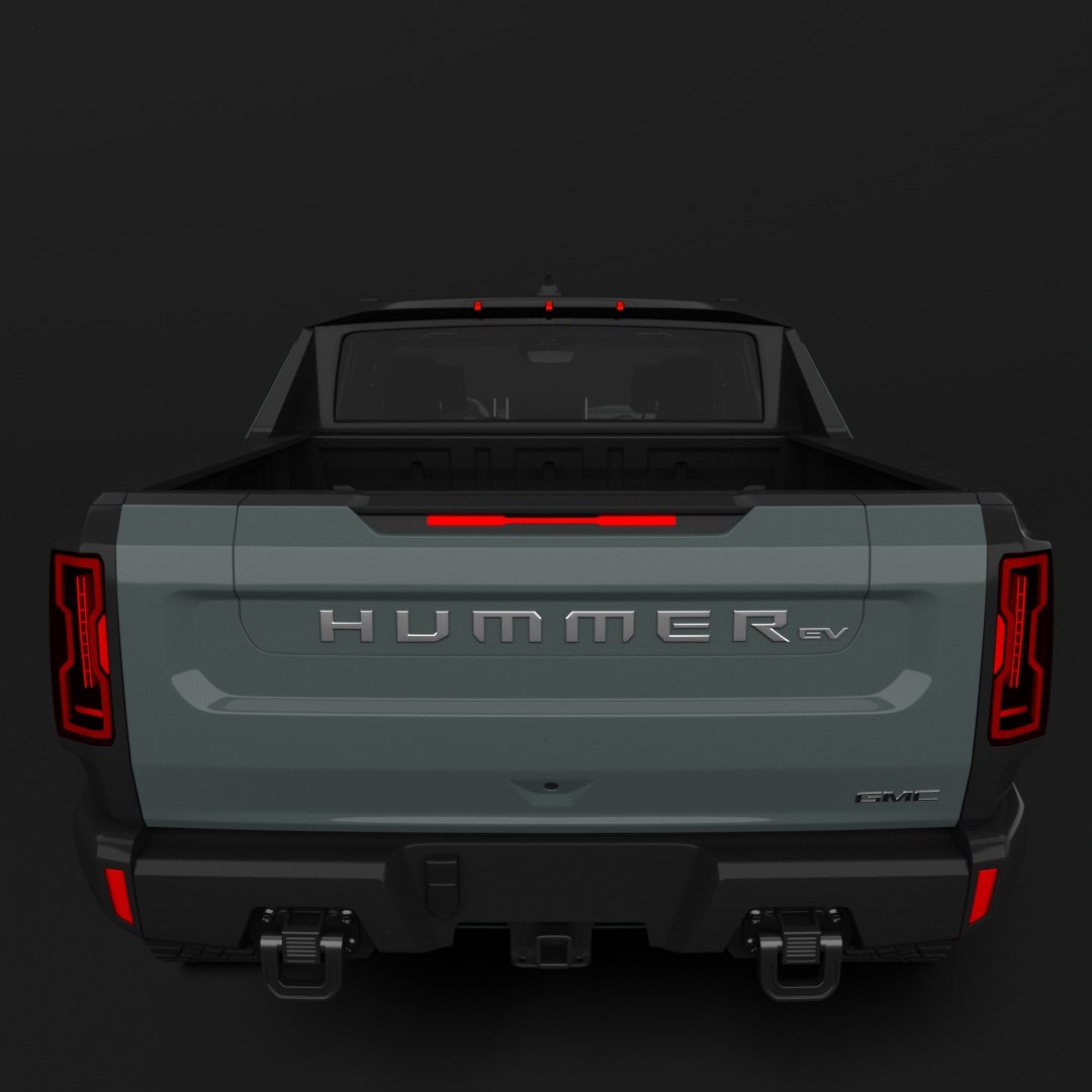 GMC Hummer EV SUT 3D Model - TurboSquid 2336568