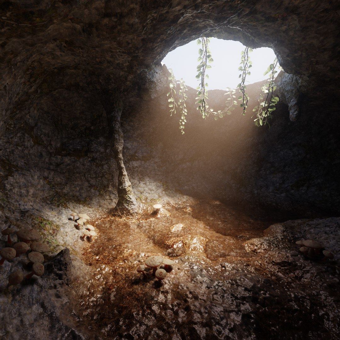 Cave 3D Model - TurboSquid 1687319