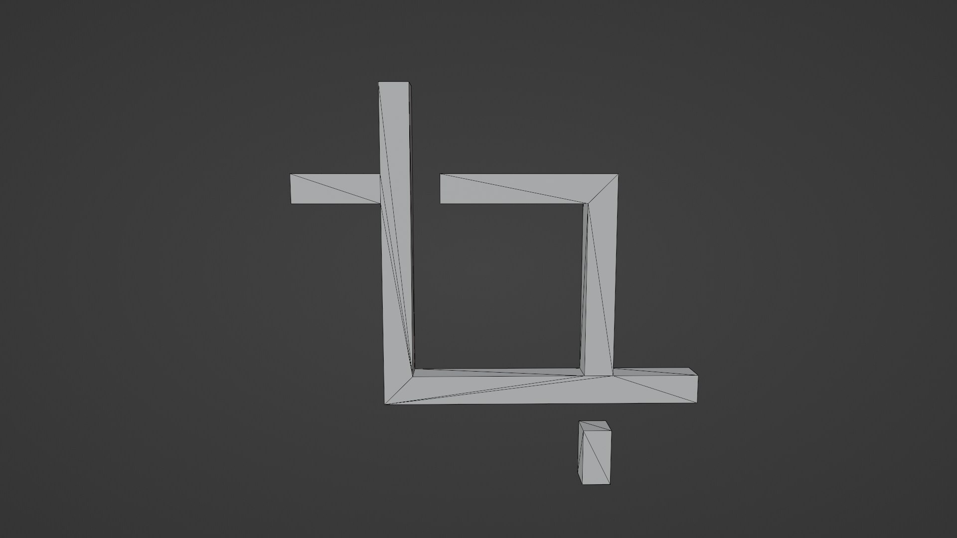 3D Crop Icon Model - TurboSquid 2023137