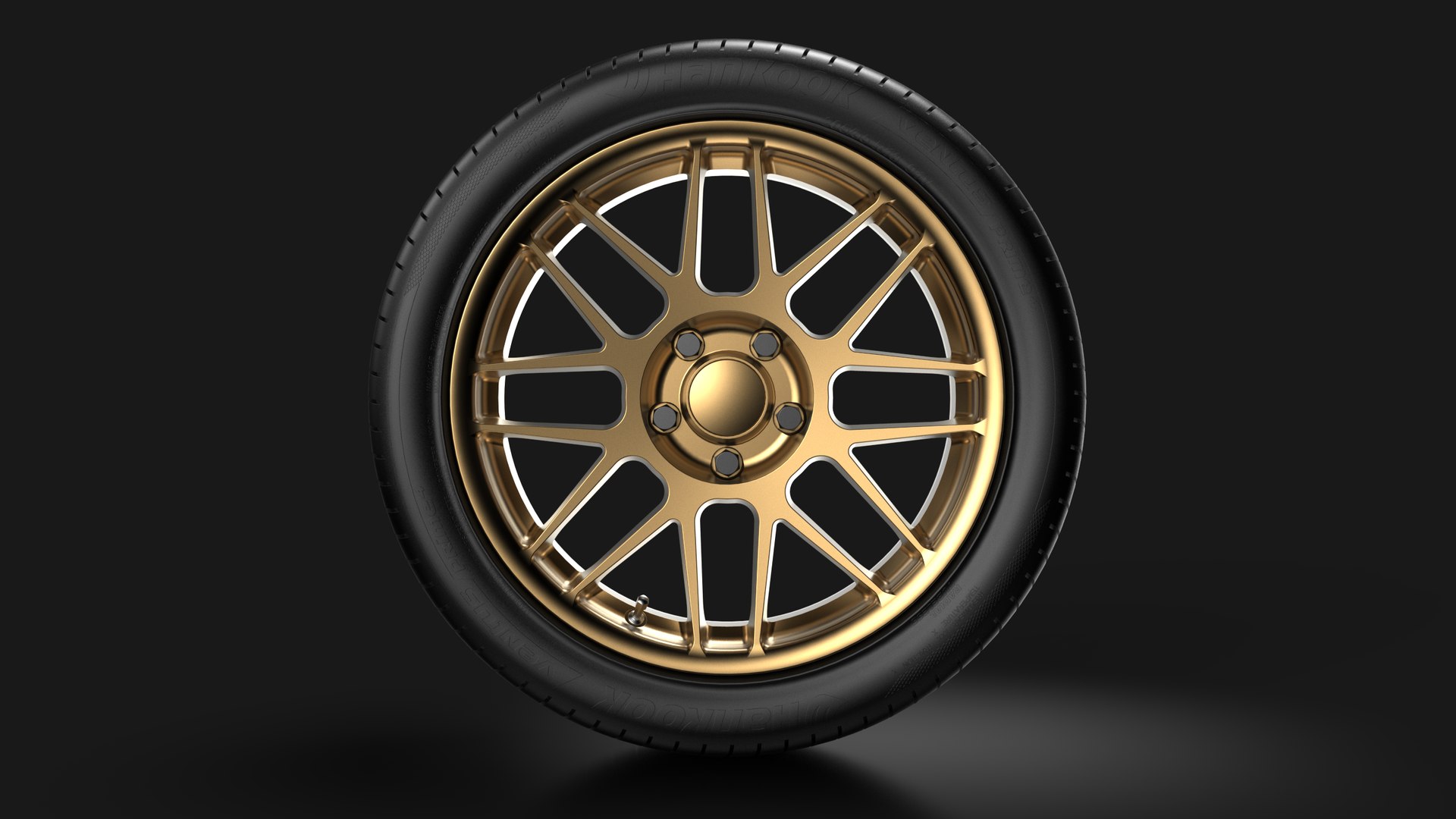 Car Wheel 3D Model - TurboSquid 2114708