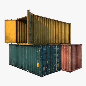 Container loader 3D model - TurboSquid 1552752
