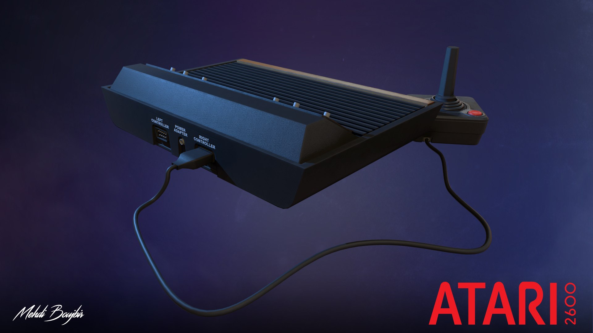 3D Model Console Atari 2600 Ready - TurboSquid 1406725