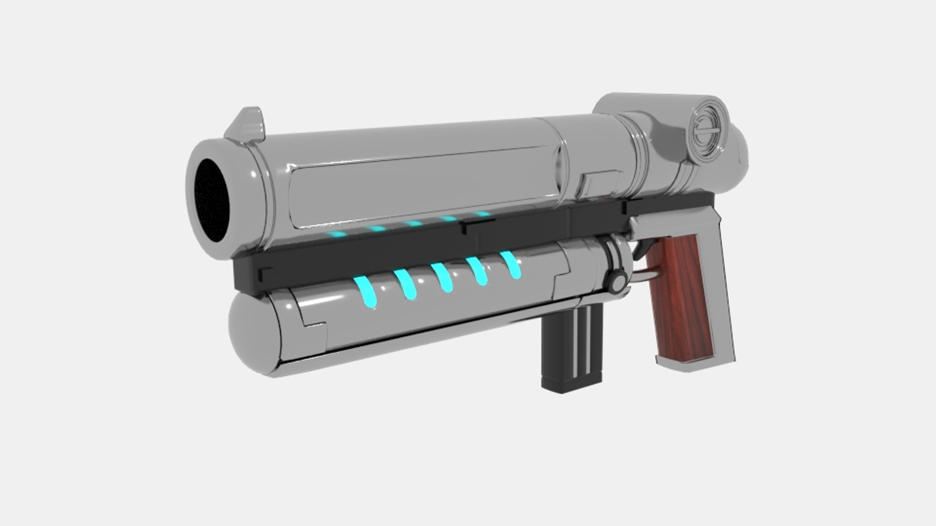 Space Gun Laser Design Model - TurboSquid 1300975