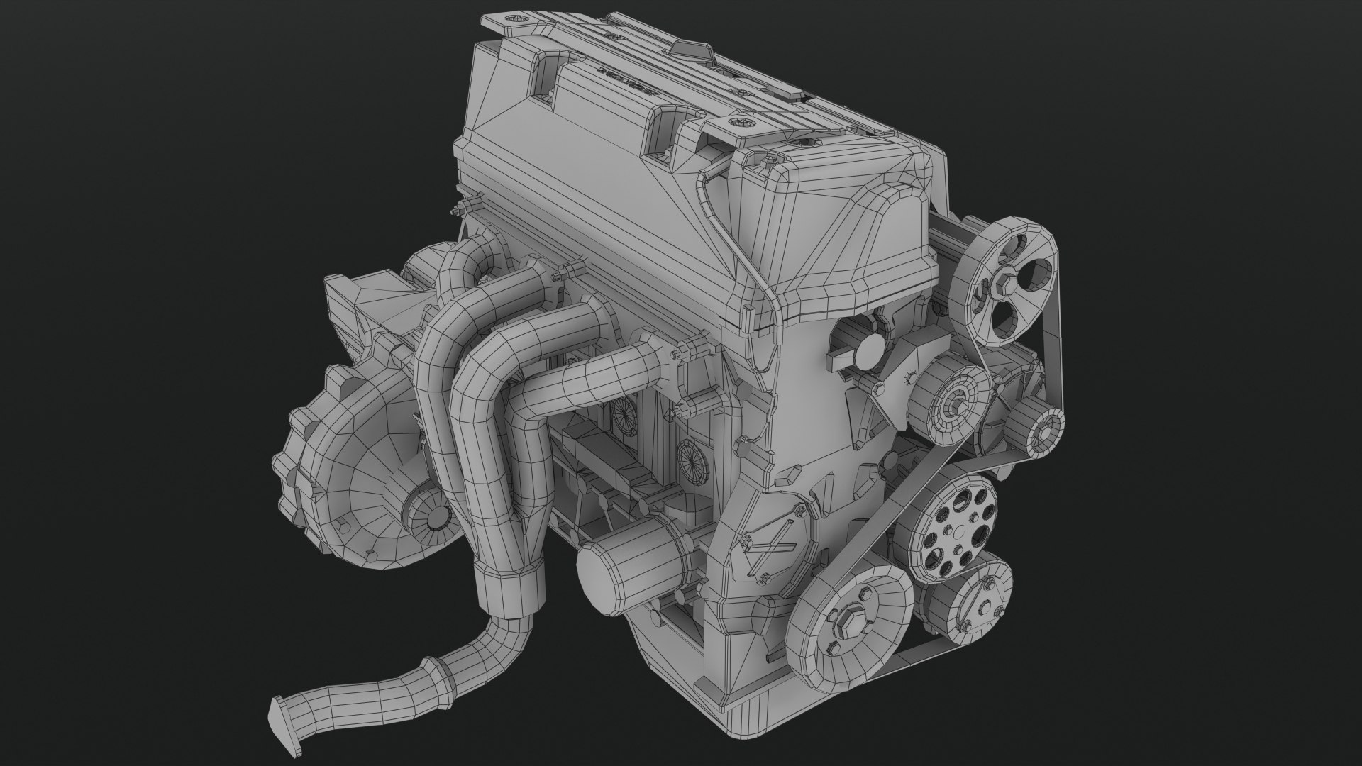 Honda Civic K20z3 2 3D Model - TurboSquid 1504125