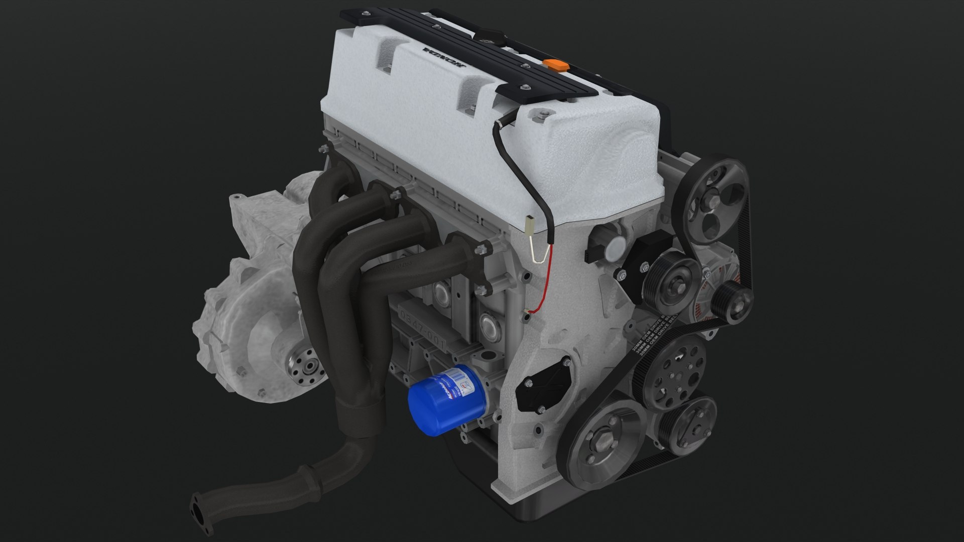 Honda Civic K20z3 2 3D Model - TurboSquid 1504125