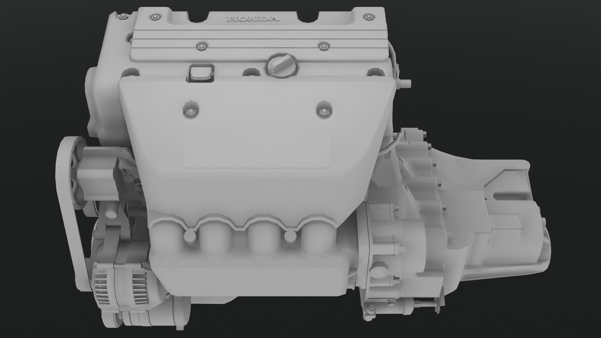 Honda Civic K20z3 2 3D Model - TurboSquid 1504125