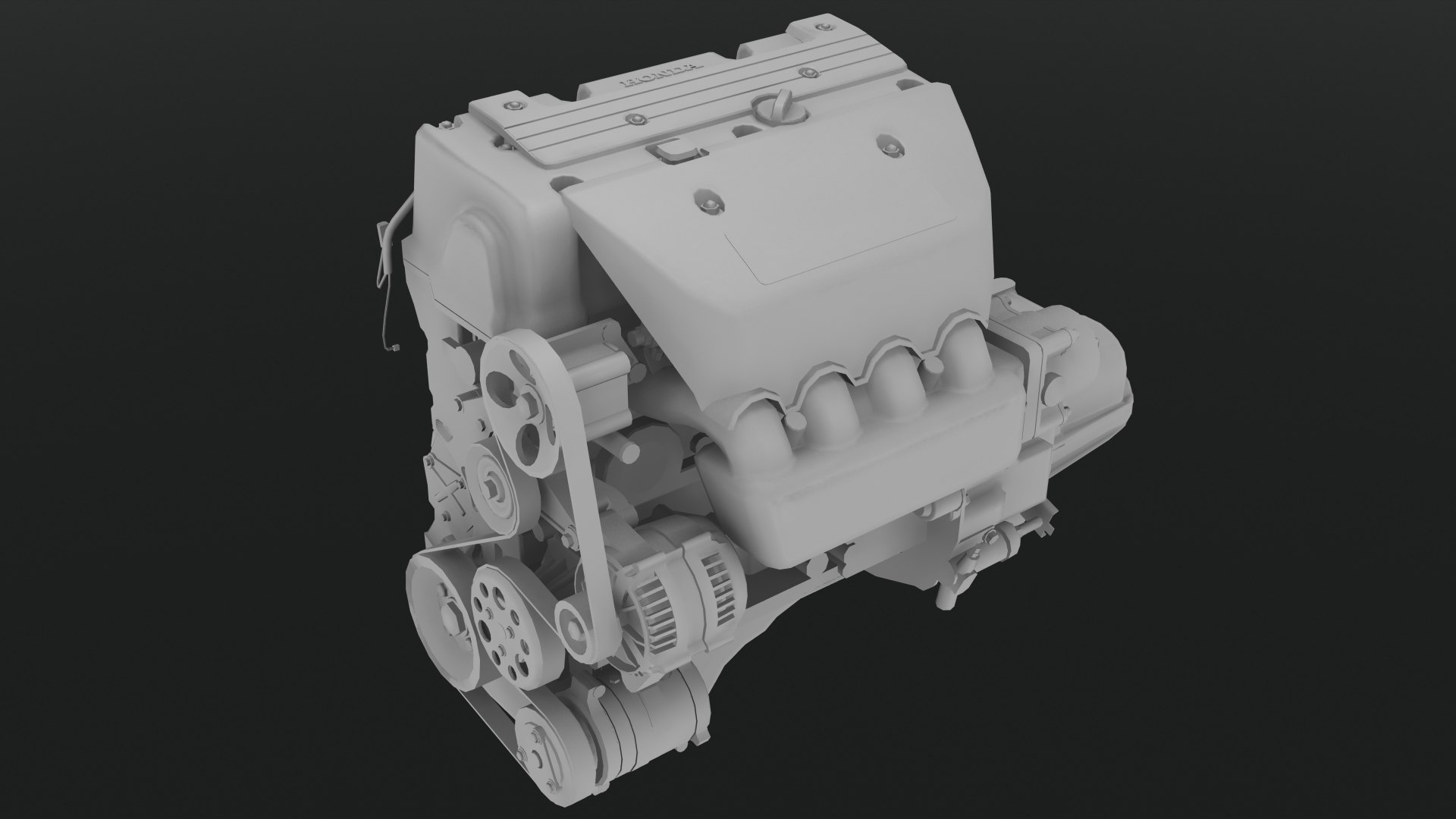 Honda Civic K20z3 2 3D Model - TurboSquid 1504125