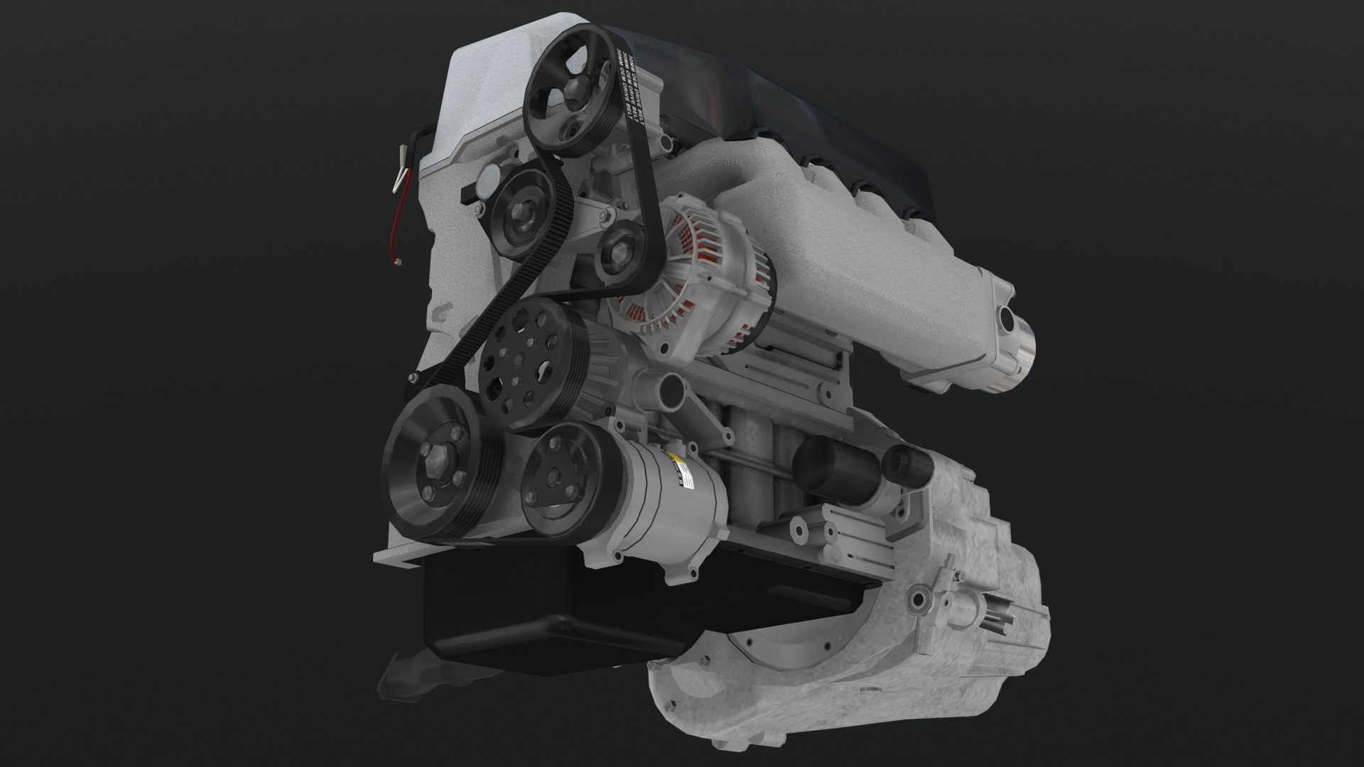 Honda Civic K20z3 2 3D Model - TurboSquid 1504125