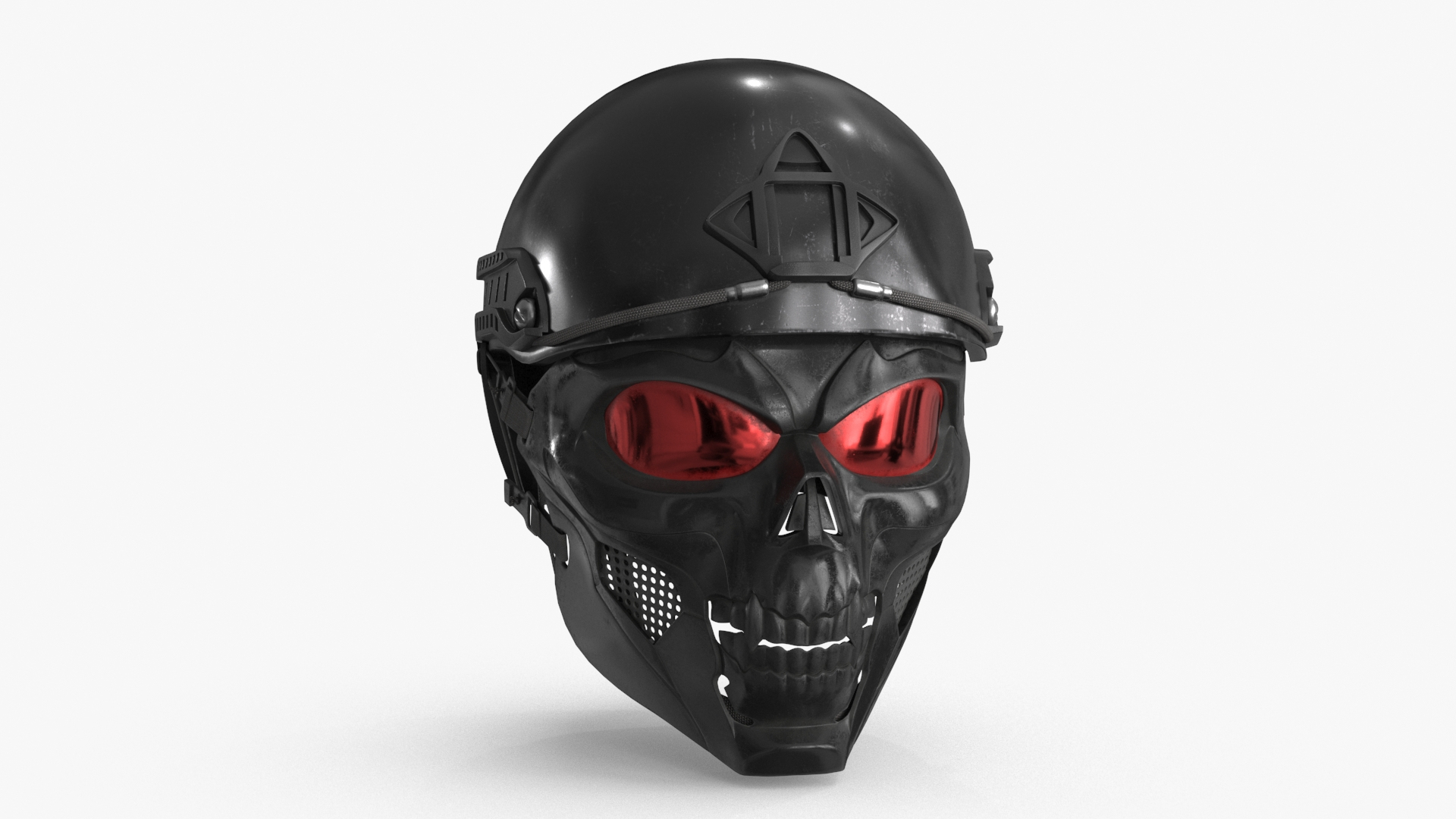 Skull Mask With Hemlet 3D Model - TurboSquid 2085984