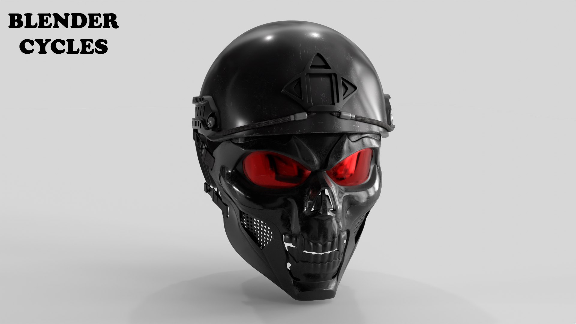 Skull Mask With Hemlet 3D Model - TurboSquid 2085984
