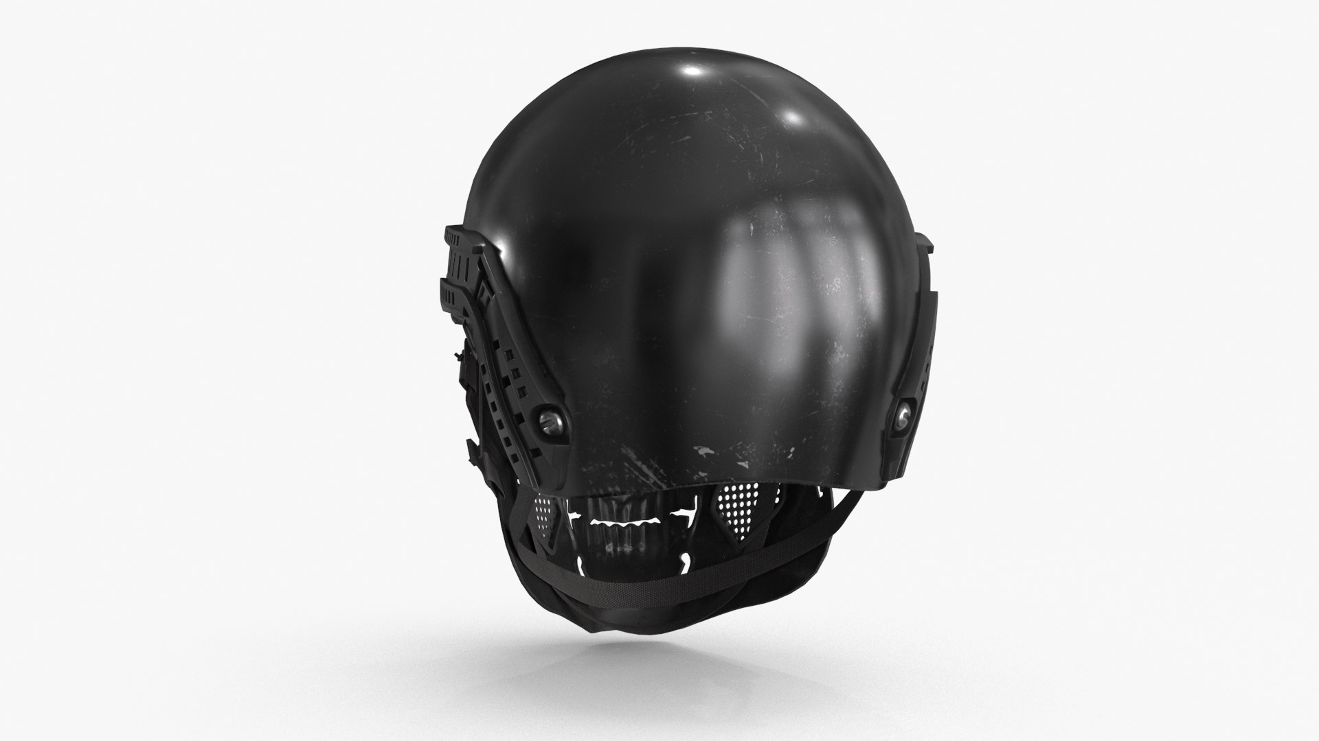 Skull Mask With Hemlet 3D Model - TurboSquid 2085984