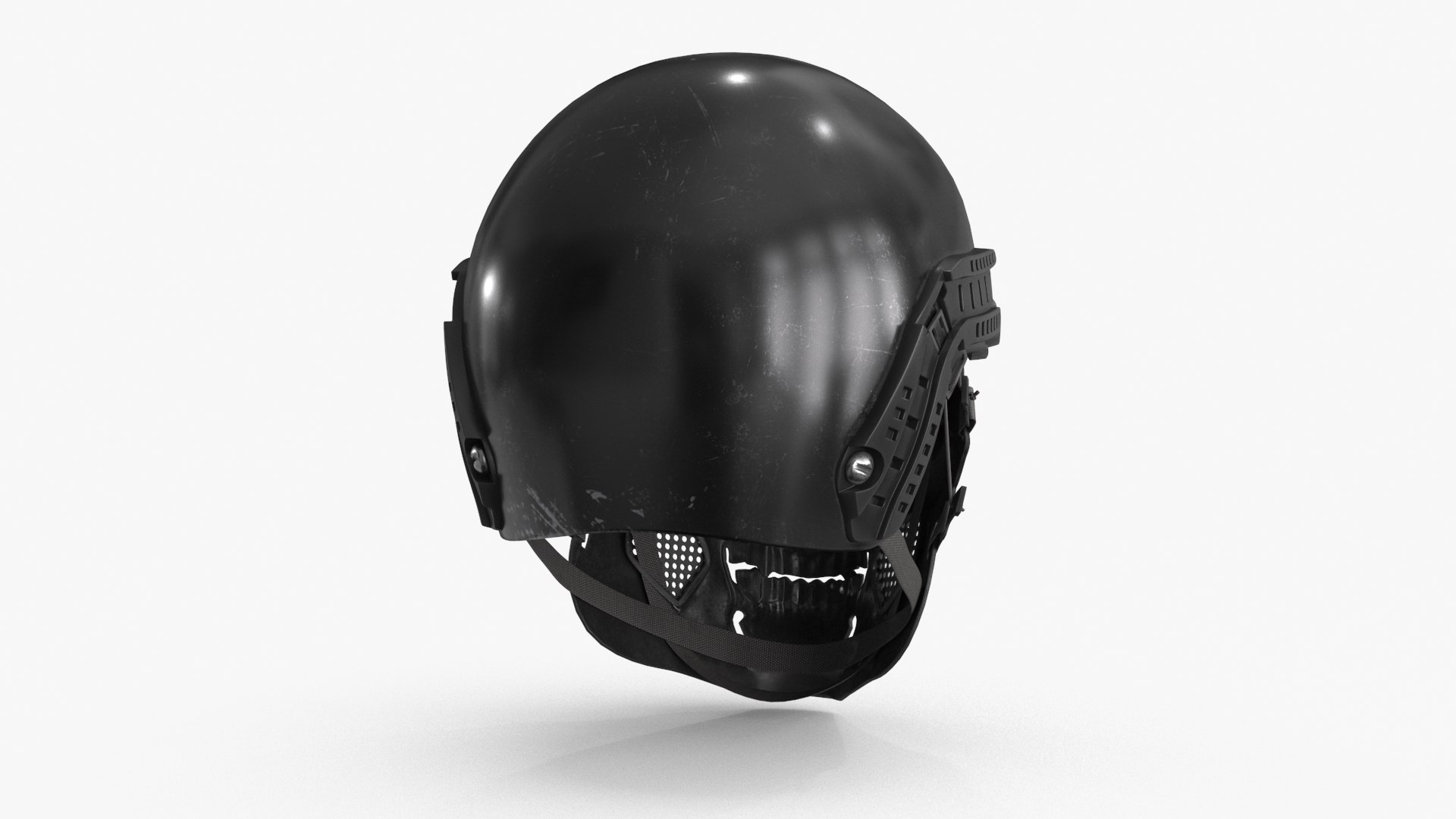 Skull Mask With Hemlet 3D Model - TurboSquid 2085984