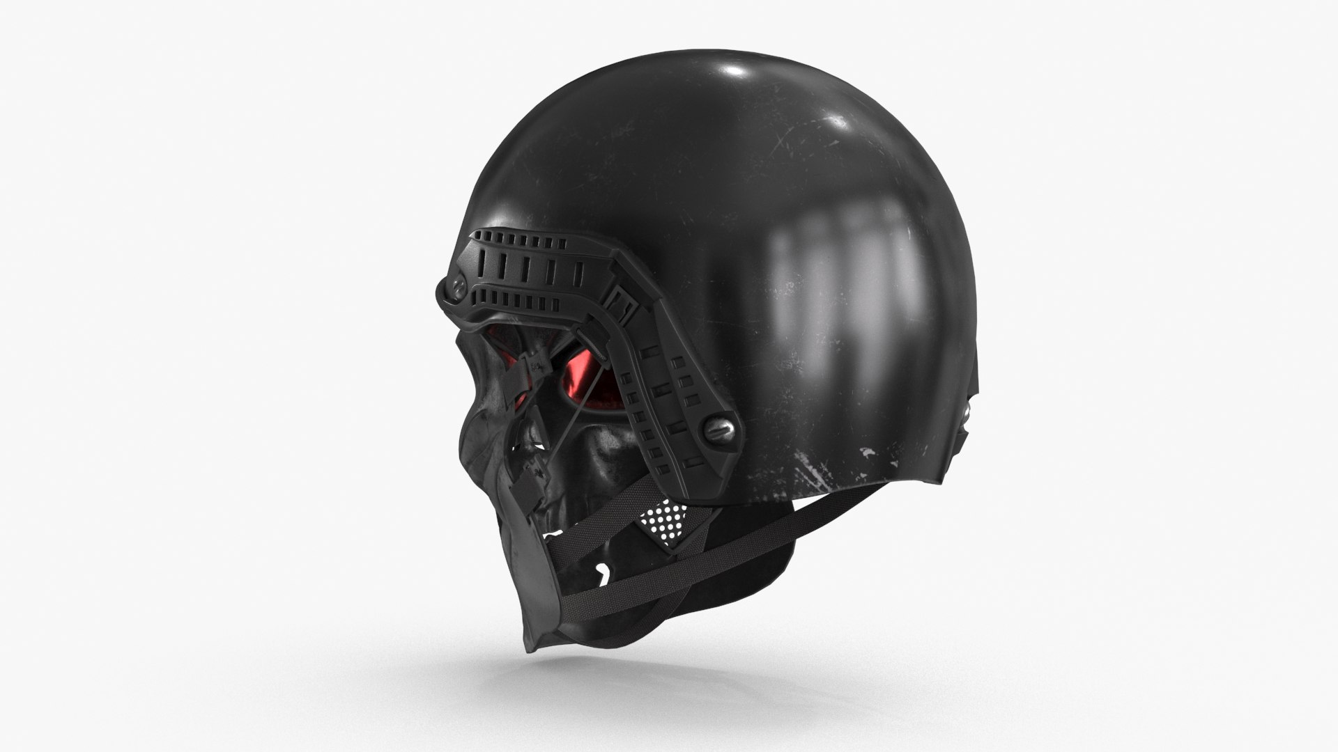 Skull Mask With Hemlet 3D Model - TurboSquid 2085984