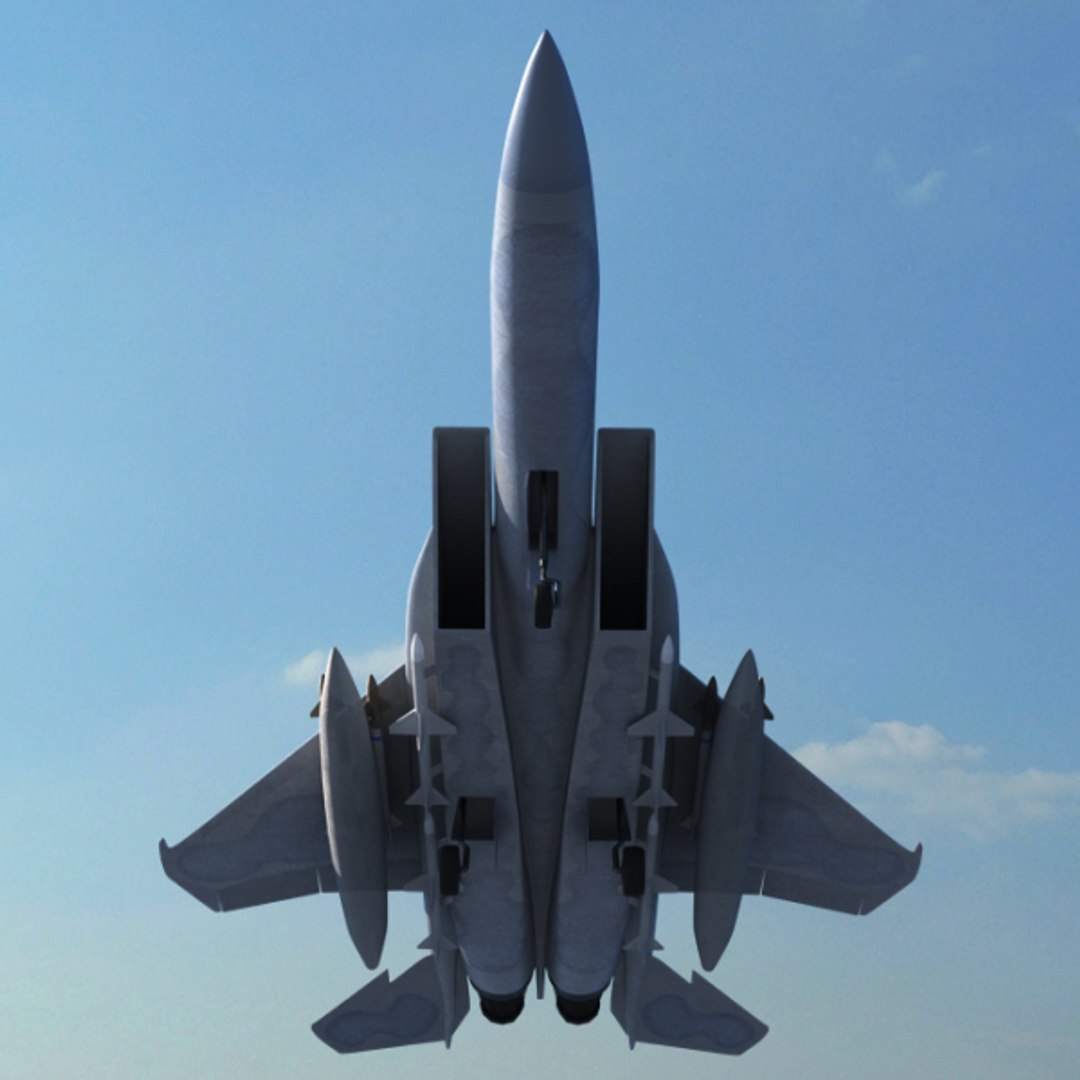 realistic f15 jet fighter plane 3d max