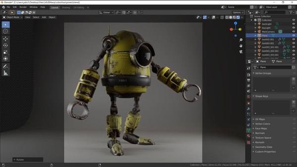 Free Robot FREE 3D - TurboSquid 1852588