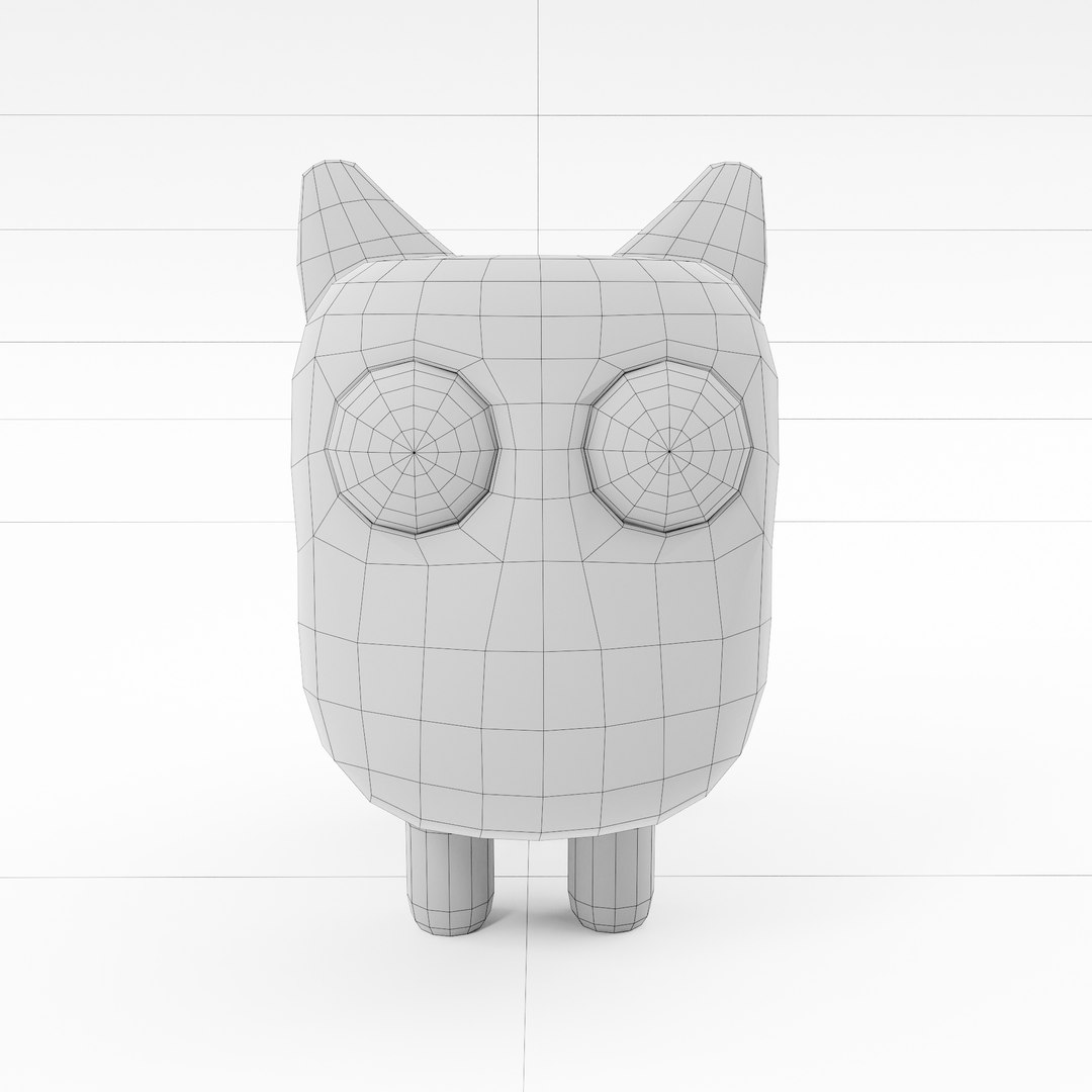 3D Cat toon 3d model - TurboSquid 1996989