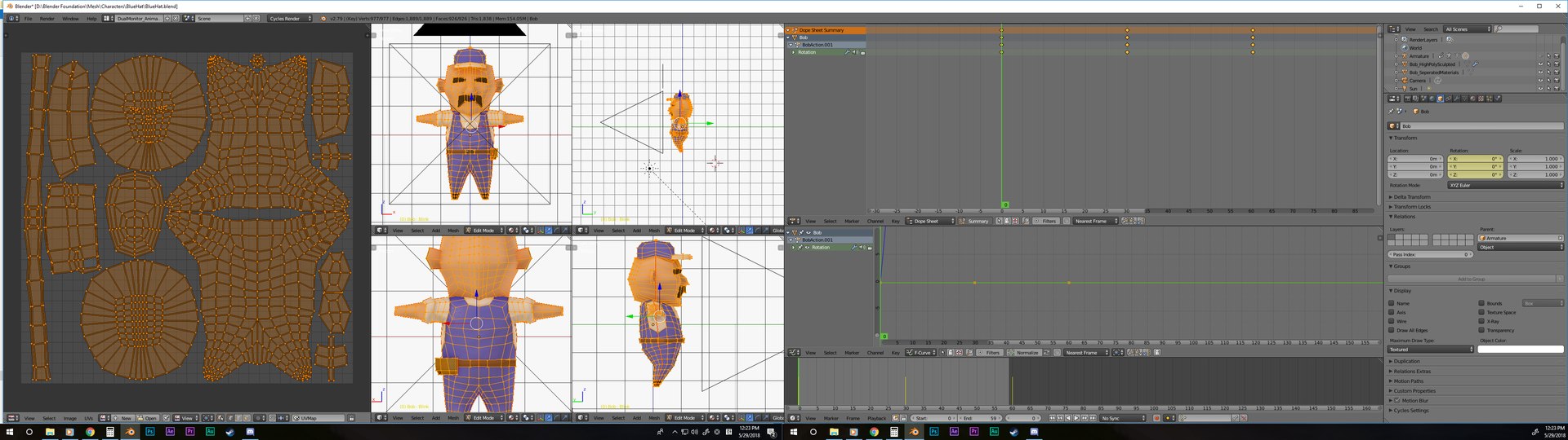 Bob Character 3D Model - TurboSquid 1291306