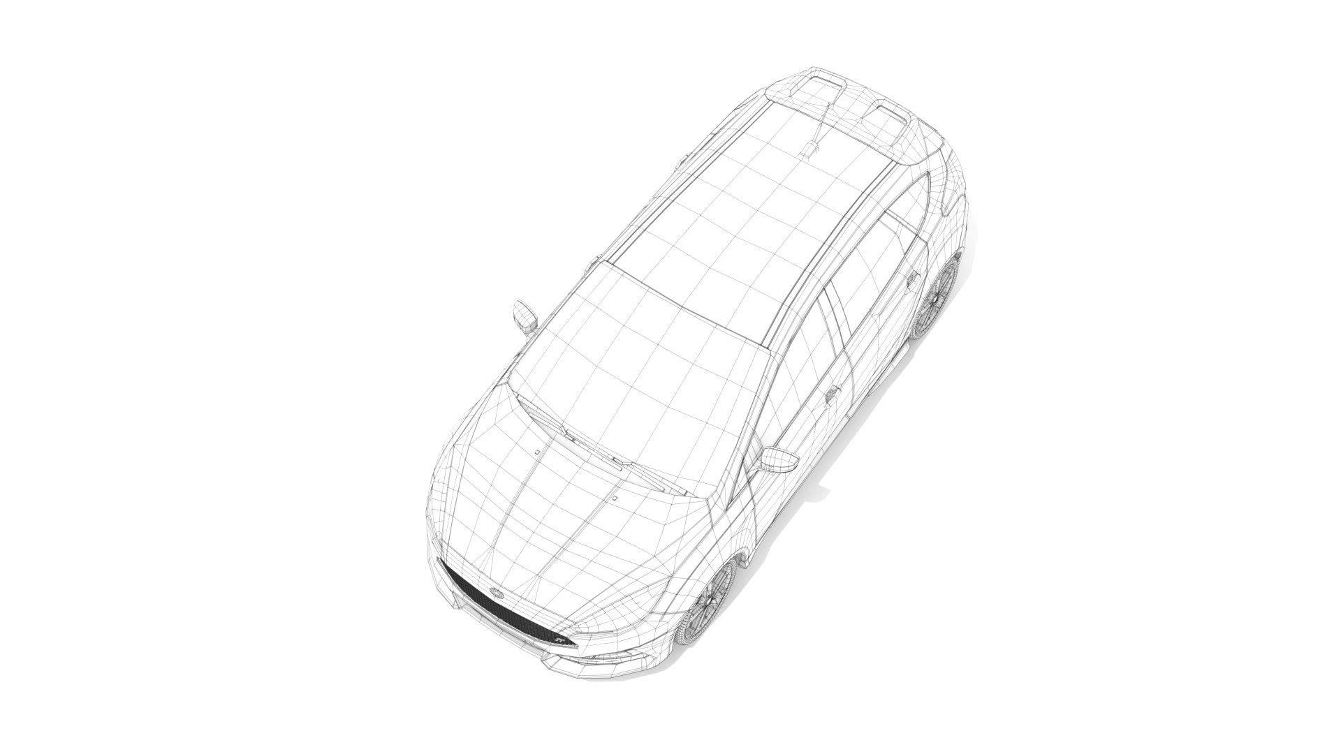 3D Ford Focus Mk III ST - TurboSquid 1894496