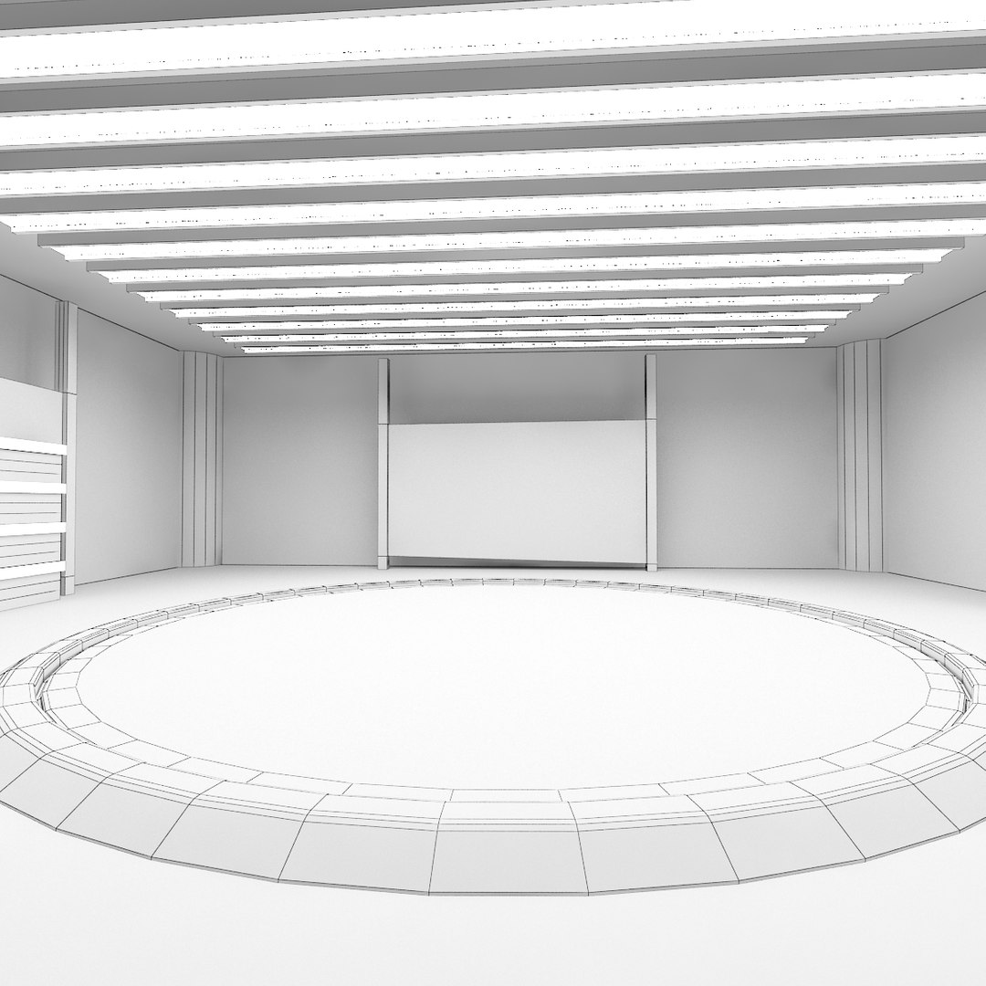 3d studio room m model