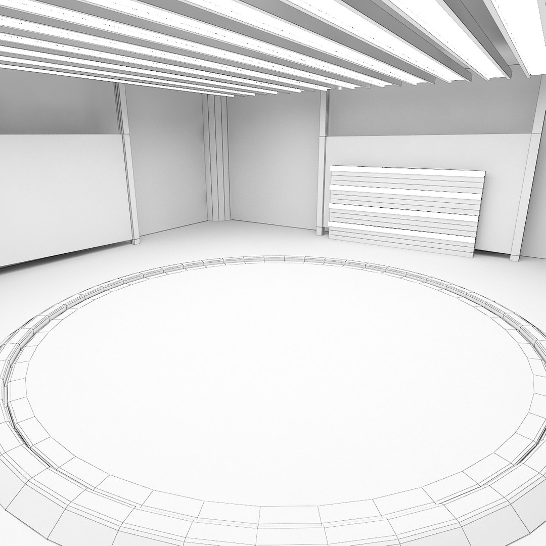 3d studio room m model