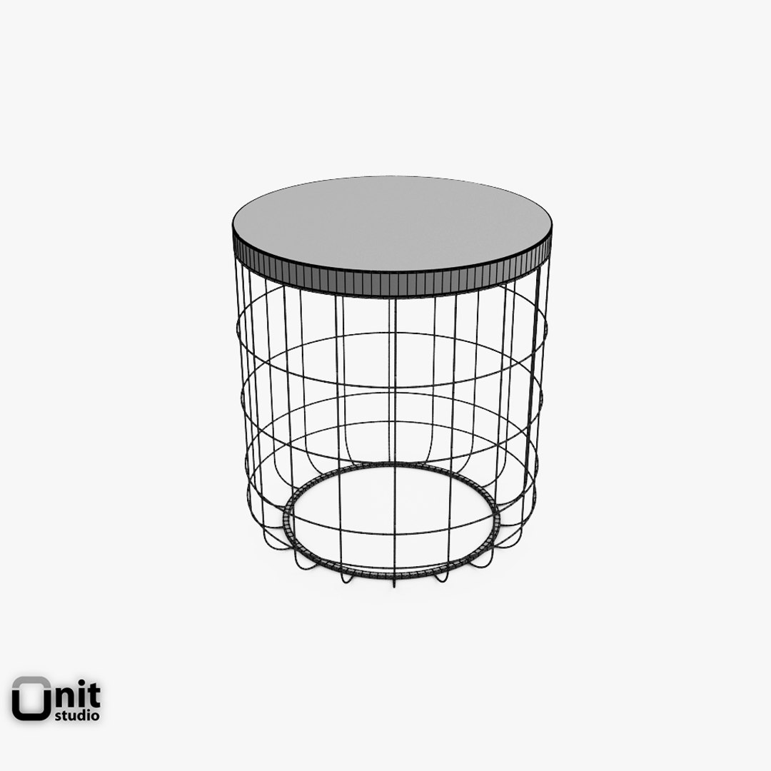 3d Model 3 Table Wire Group
