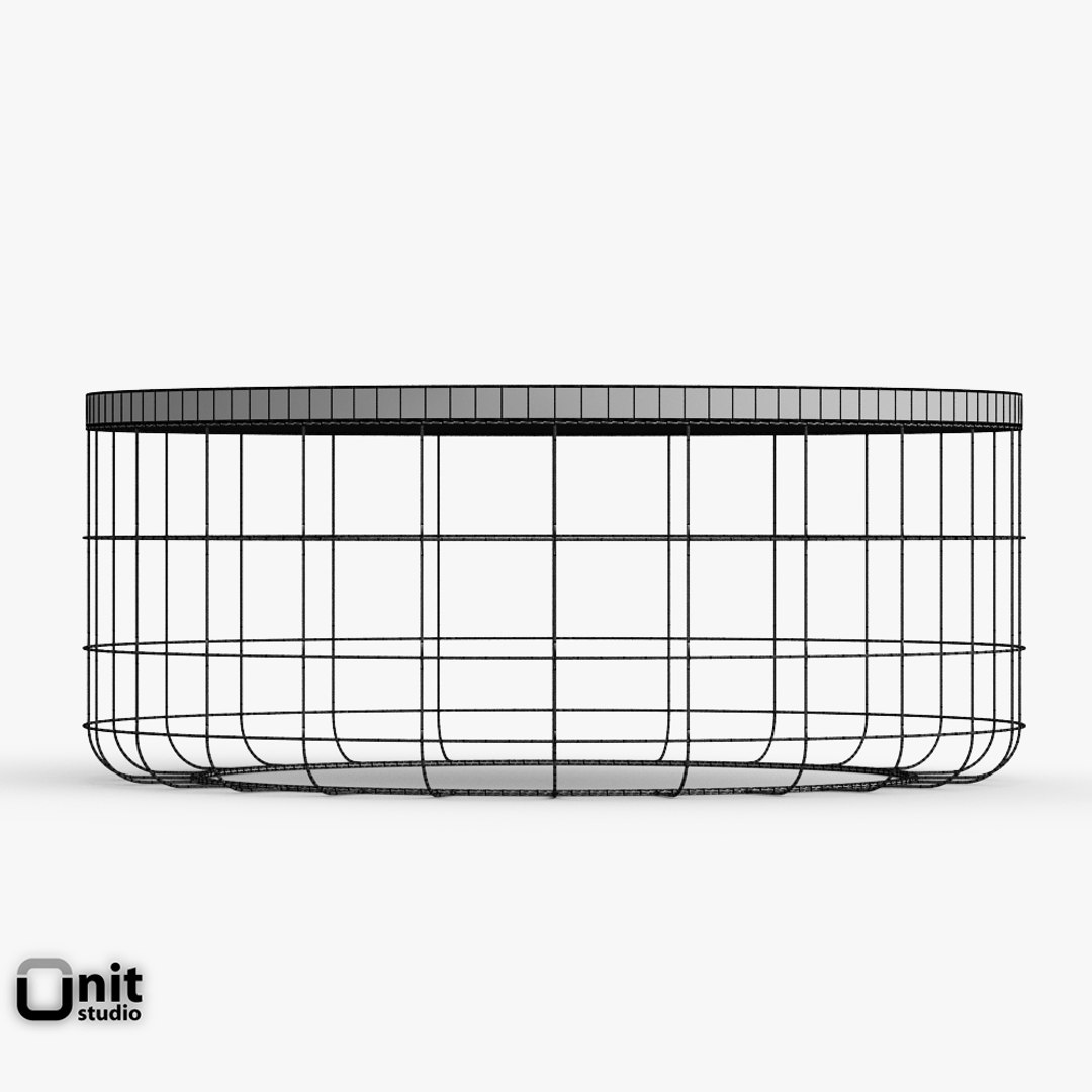 3d Model 3 Table Wire Group