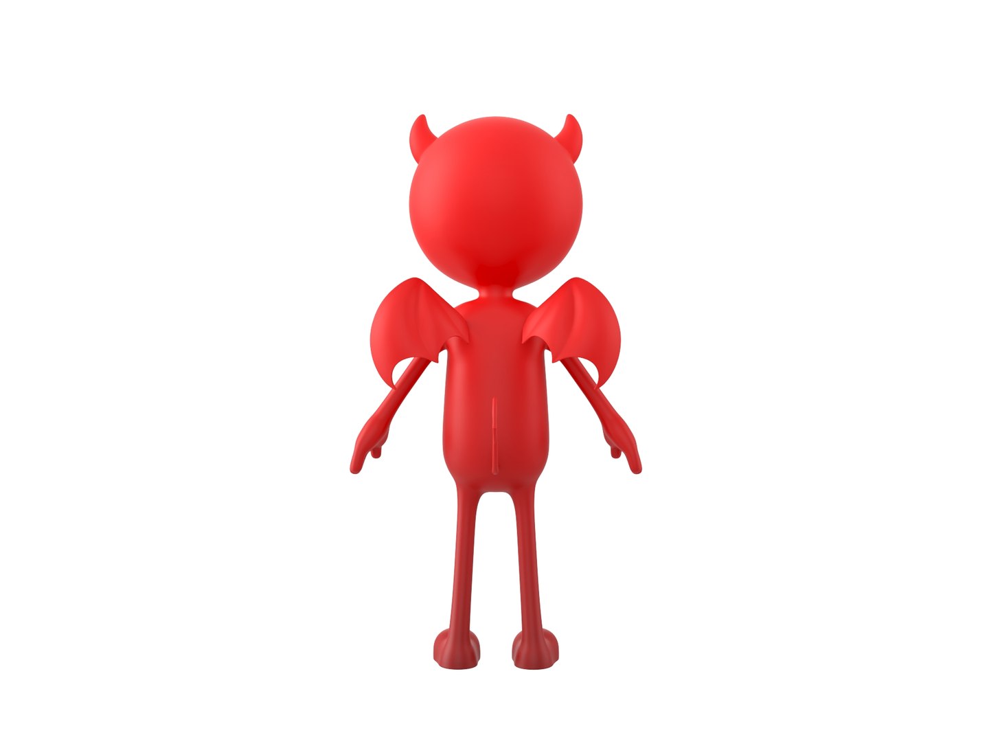 3D Model Character271 Devil - TurboSquid 2196264