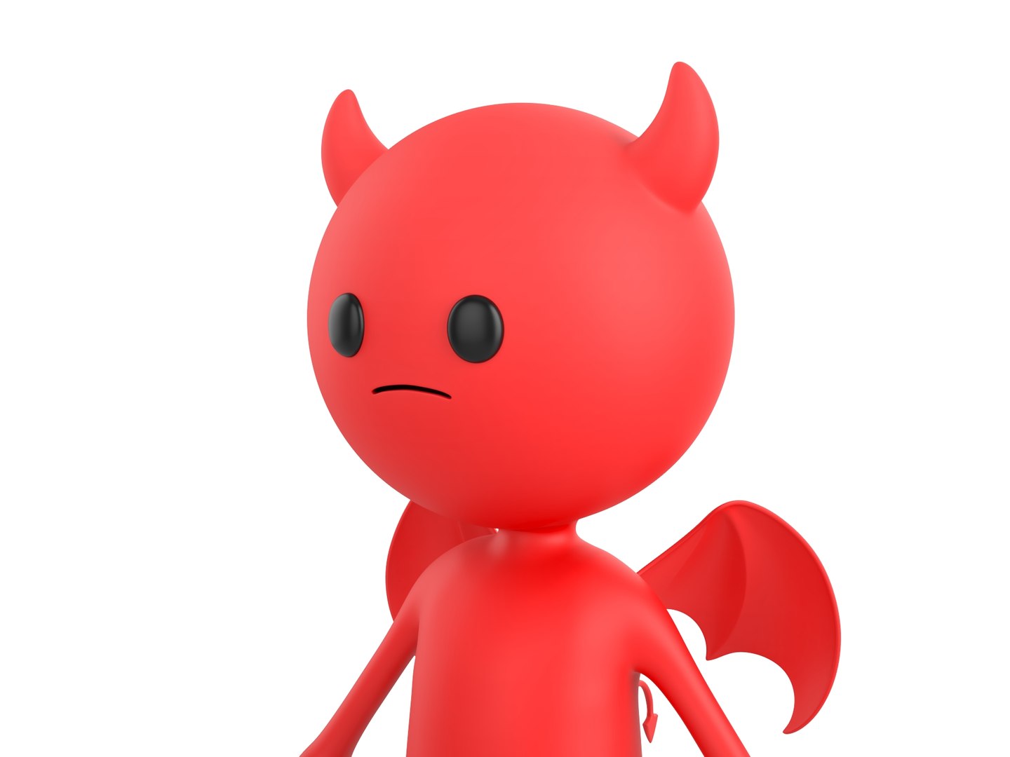 3D Model Character271 Devil - TurboSquid 2196264