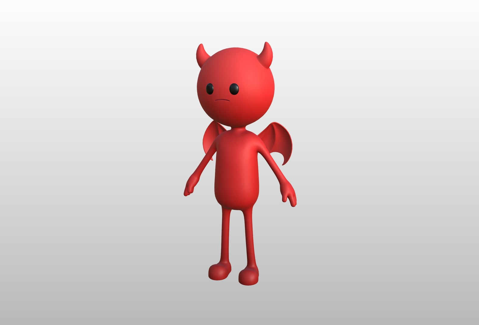 3D Model Character271 Devil - TurboSquid 2196264