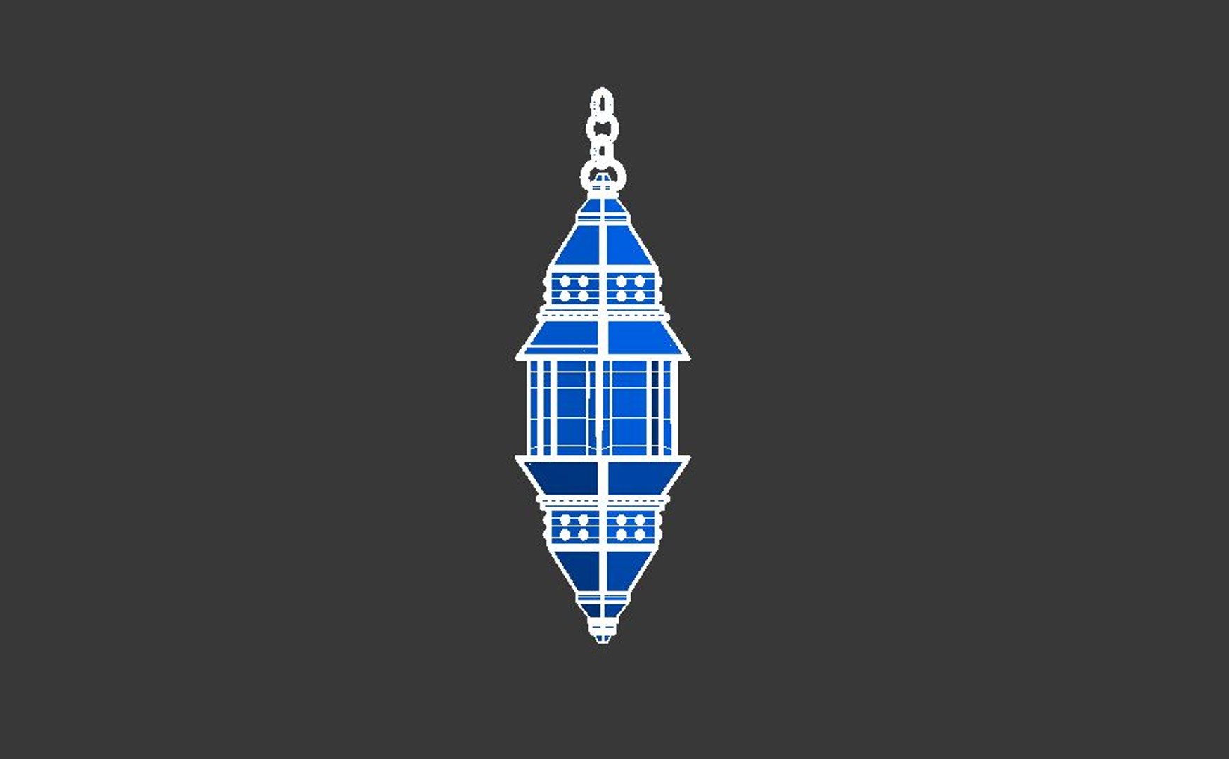 Ramadan Lantern 3D Model - TurboSquid 1858435