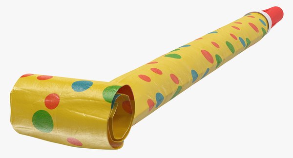 3D party horn model - TurboSquid 1388237