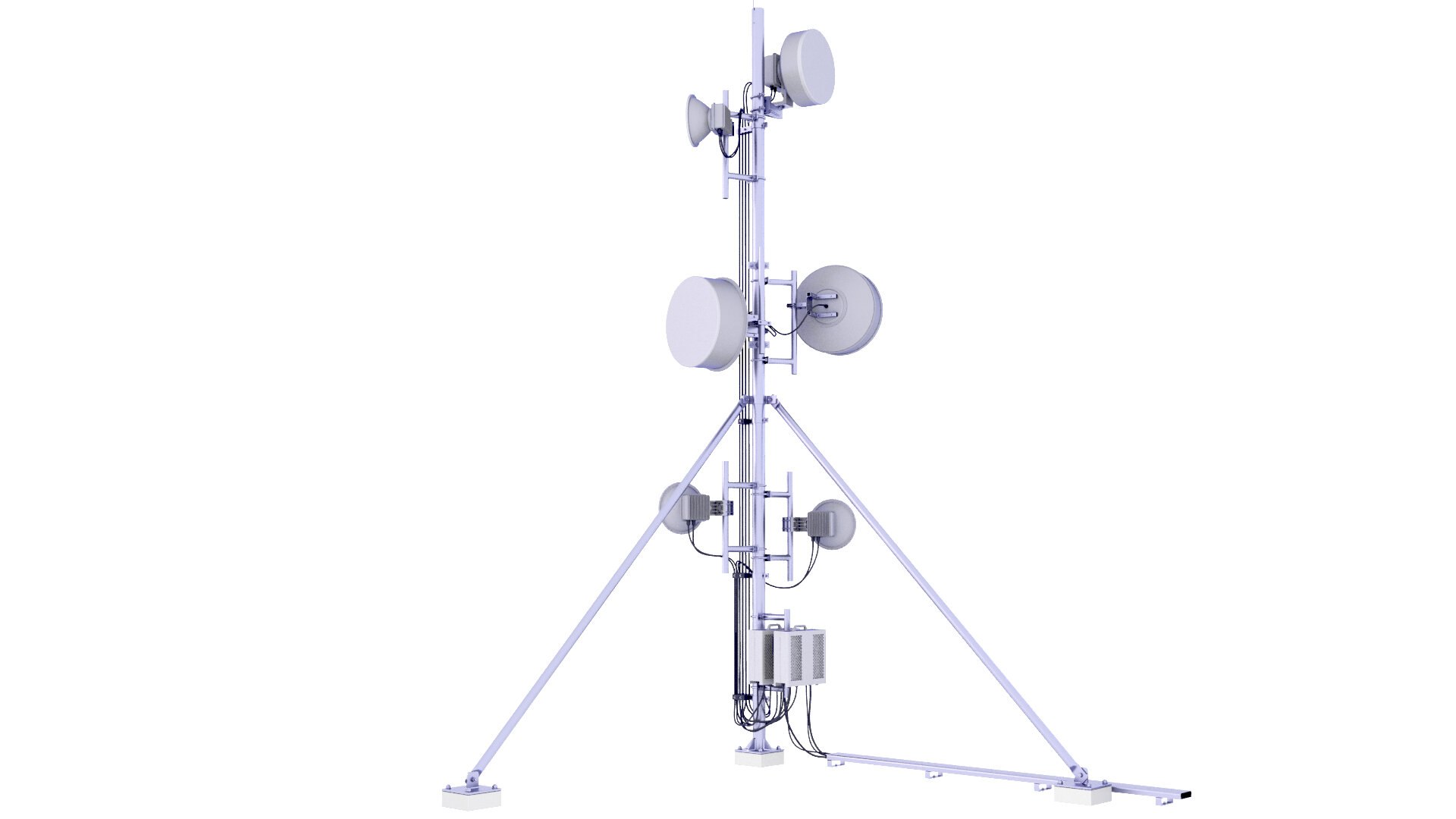 Roof Cell Phone Tower 29 3D - TurboSquid 1847926