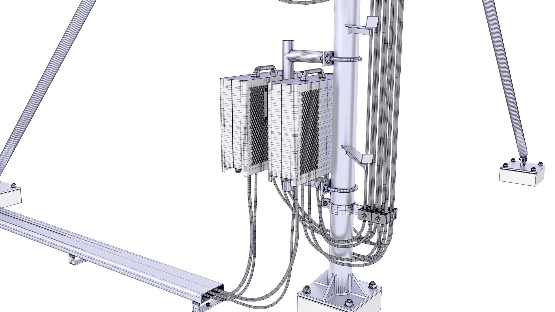 Roof Cell Phone Tower 29 3D - TurboSquid 1847926