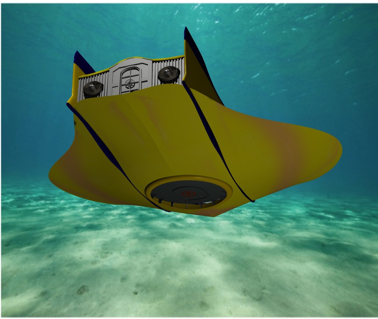 3D Seaview Submarine - TurboSquid 1156696