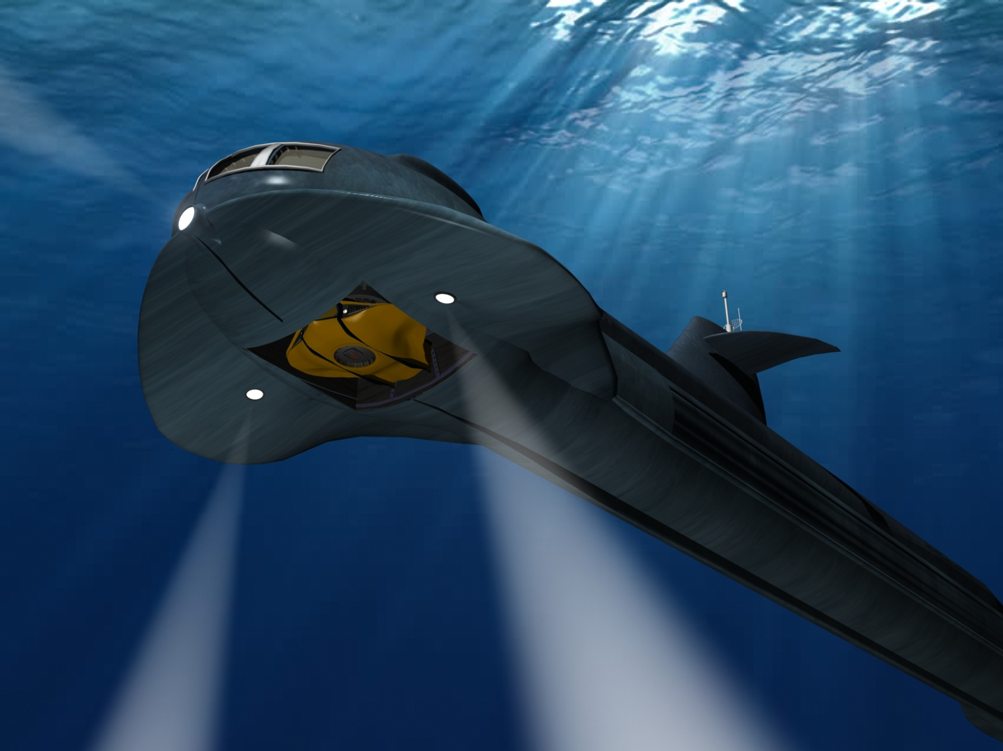 3D seaview submarine - TurboSquid 1156696