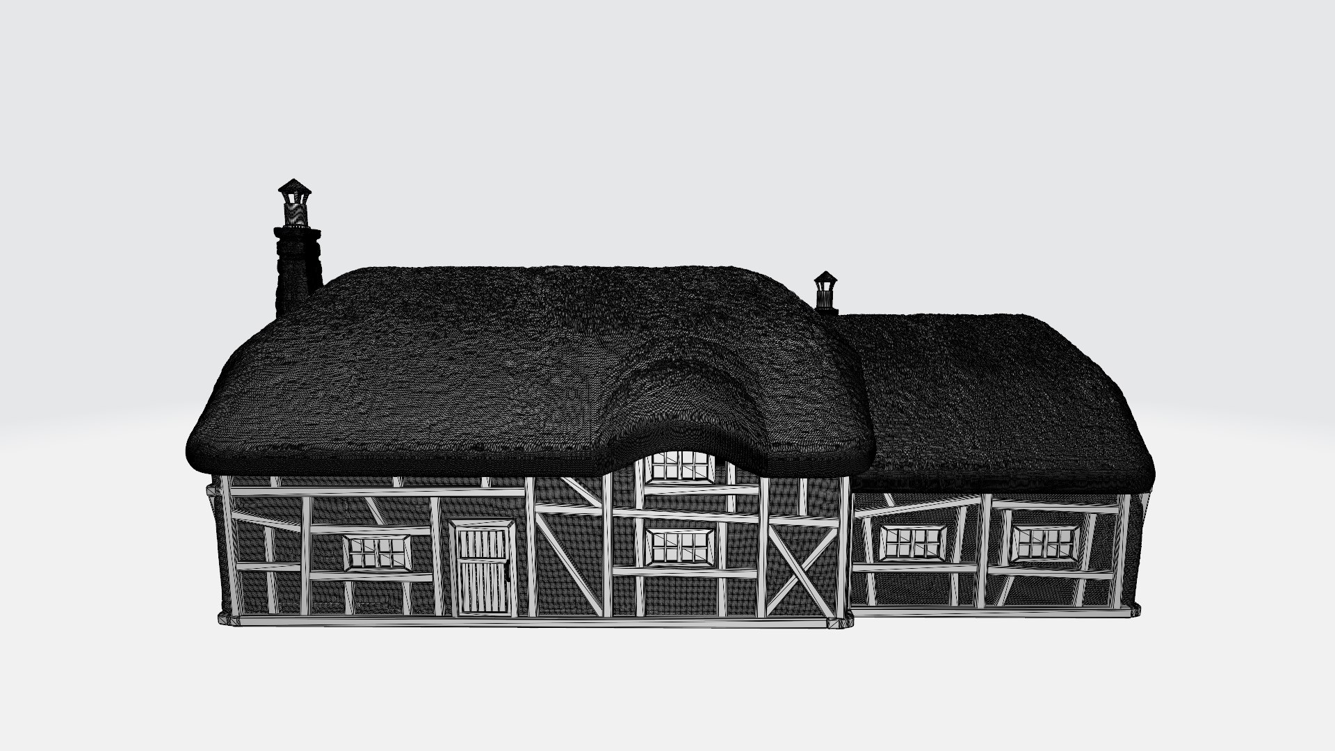 Vikings Barn 3D - TurboSquid 1696425