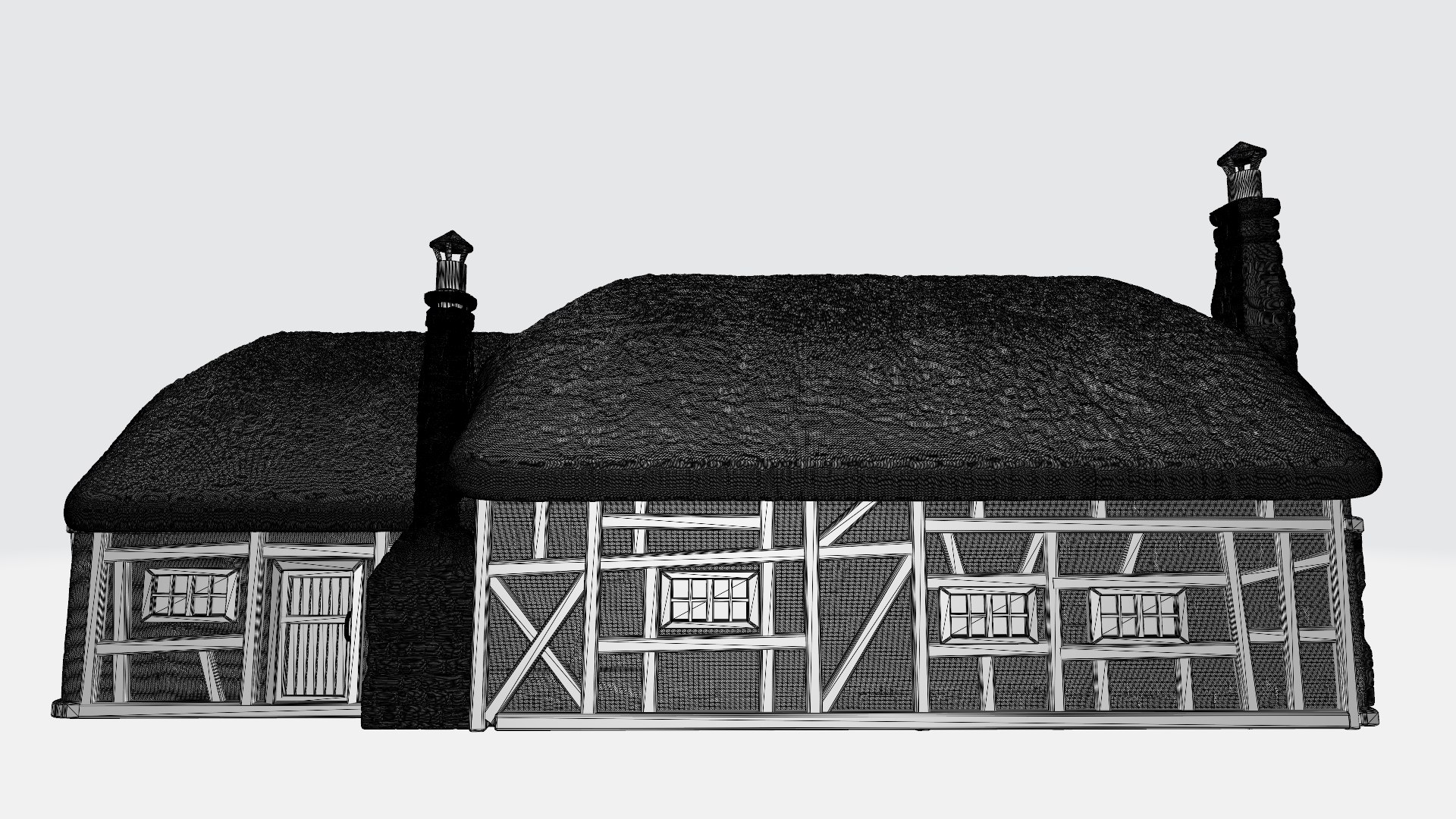 Vikings Barn 3D - TurboSquid 1696425