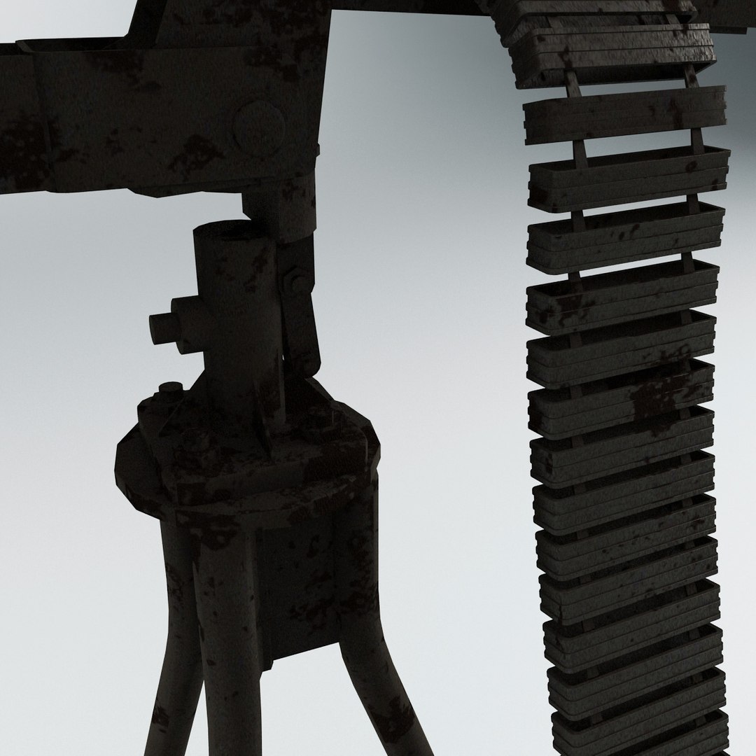 3ds Navy Minigun M134