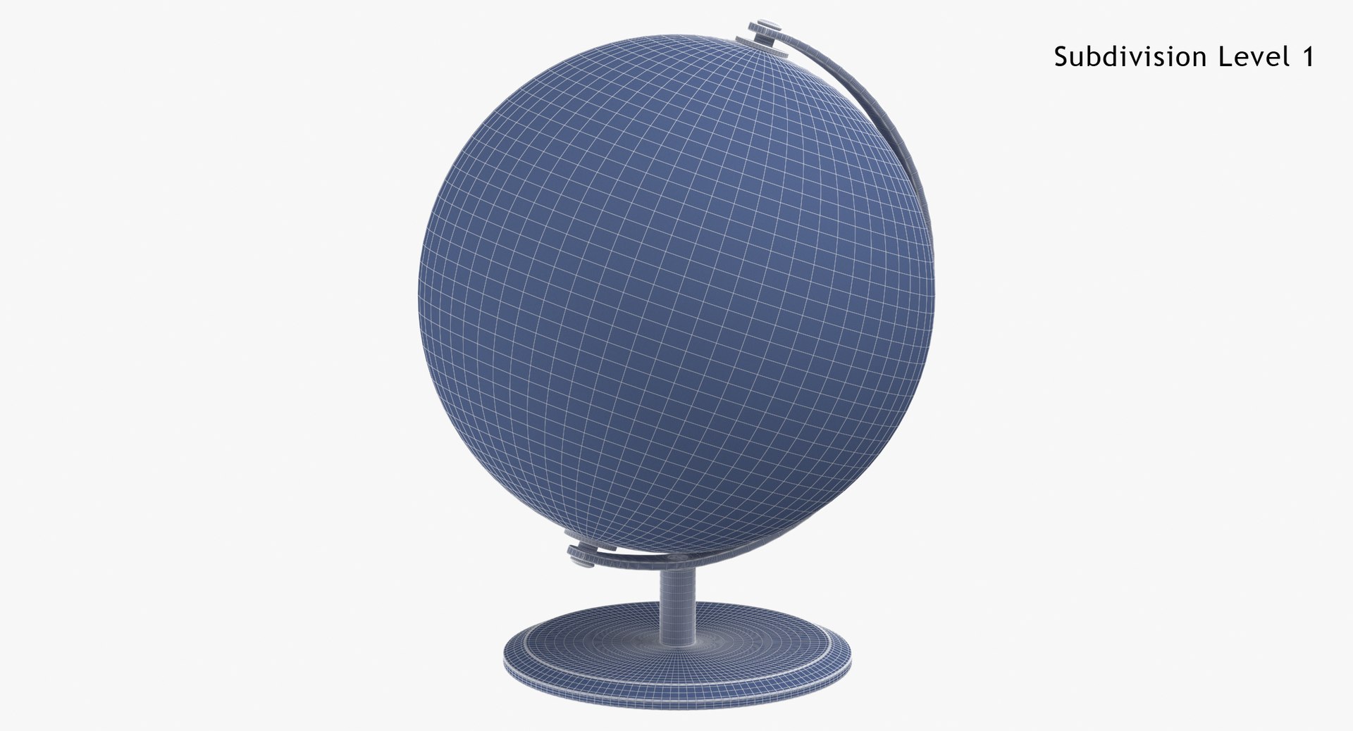Globe Type 03 3D Model - TurboSquid 2194075