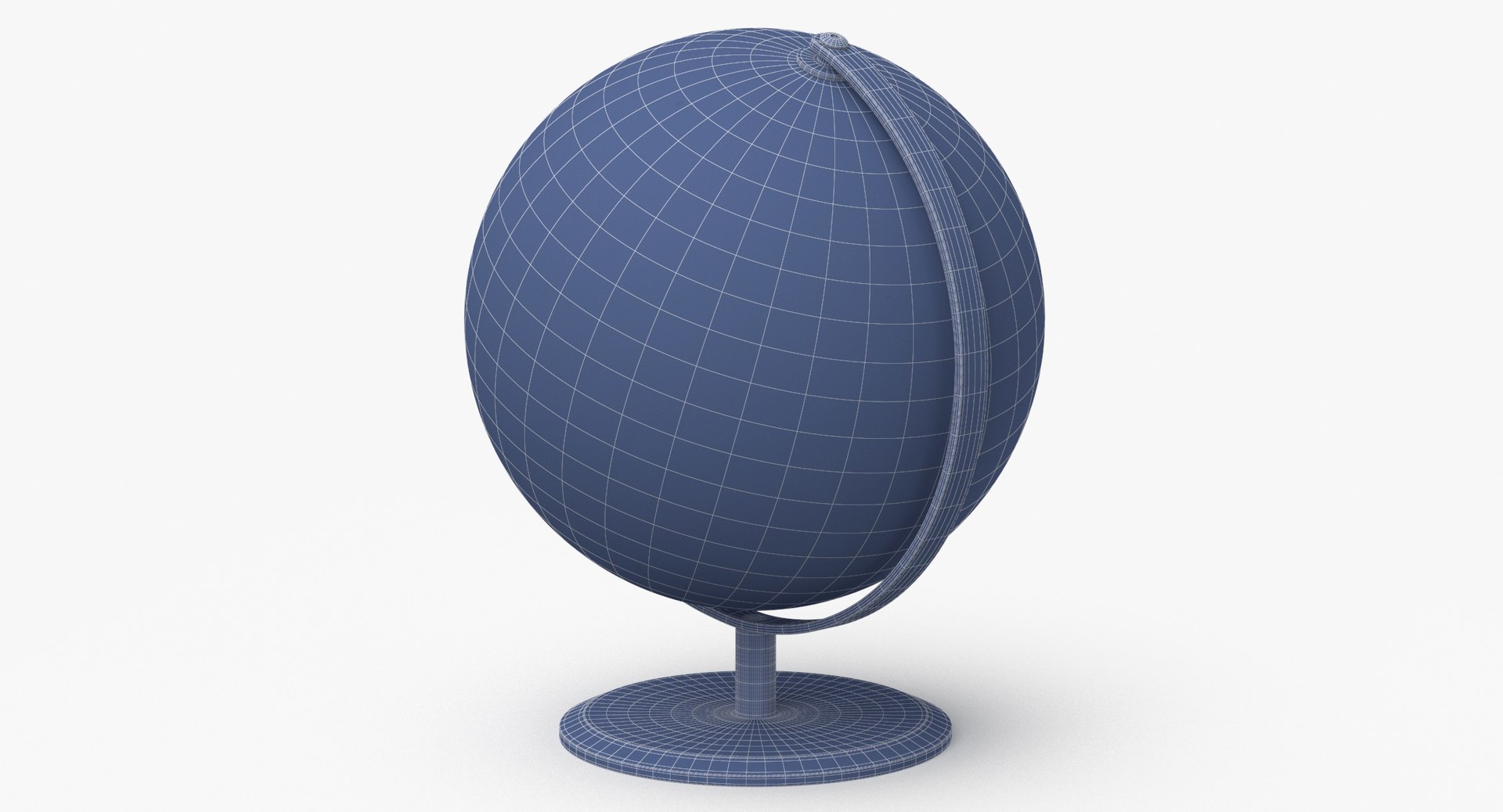 Globe Type 03 3D Model - TurboSquid 2194075