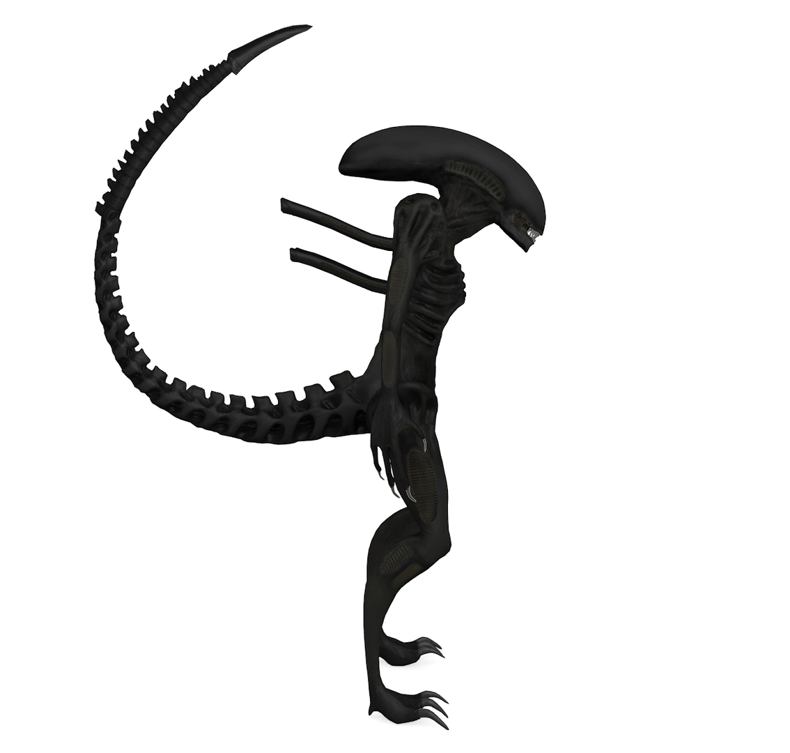 modelo 3d Xenomorfo alienígena (aparejado) - TurboSquid 965715