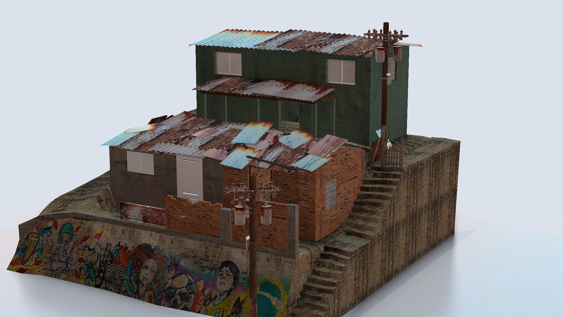 Favelas 3d Max