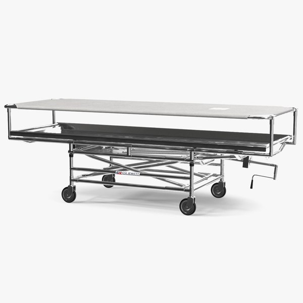 3D model Covered Morgue Gurney CSI Jevett Rigged - TurboSquid 2015856