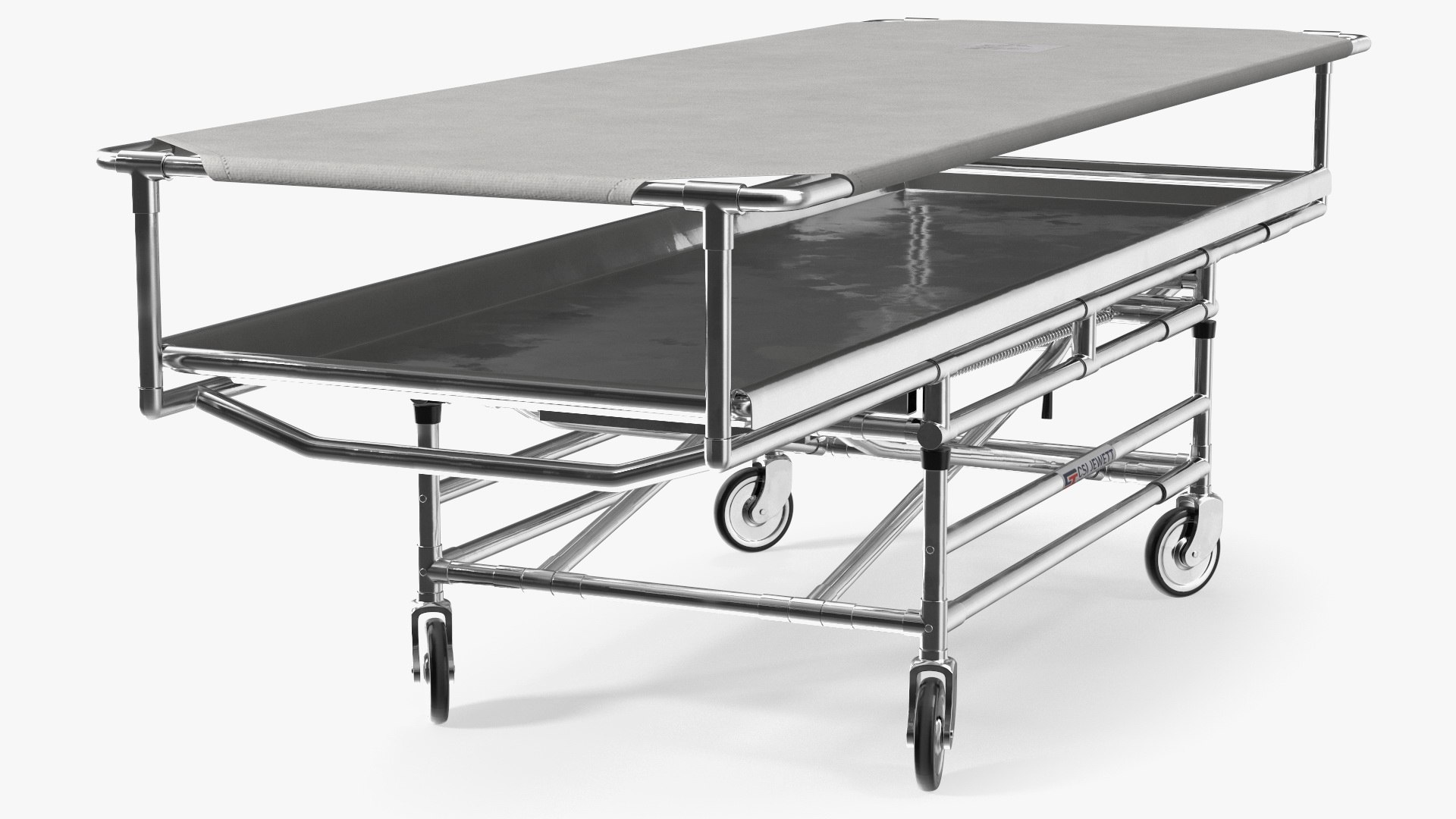 3D model Covered Morgue Gurney CSI Jevett Rigged - TurboSquid 2015856