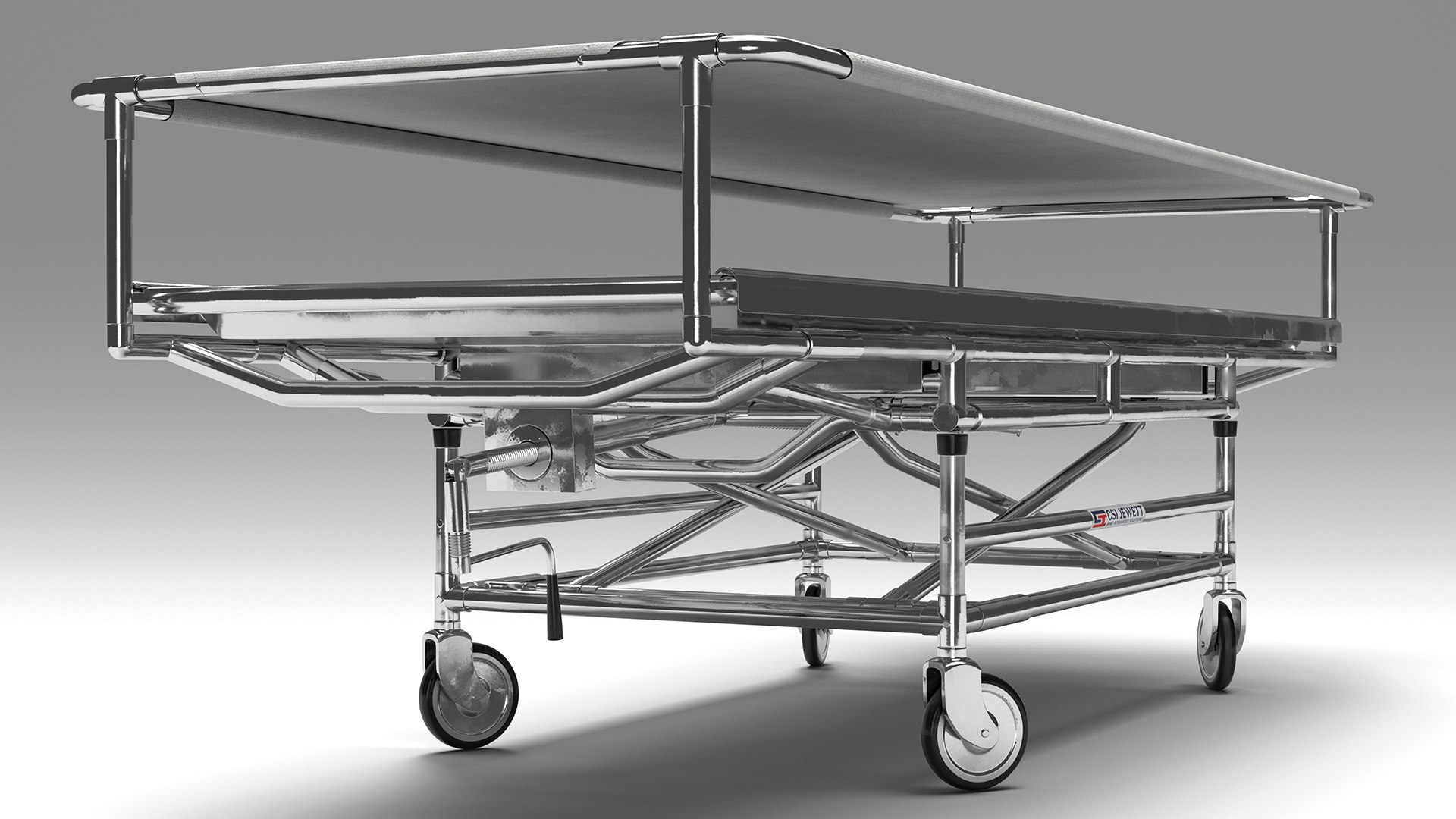 3D Model Covered Morgue Gurney CSI Jevett Rigged - TurboSquid 2015856