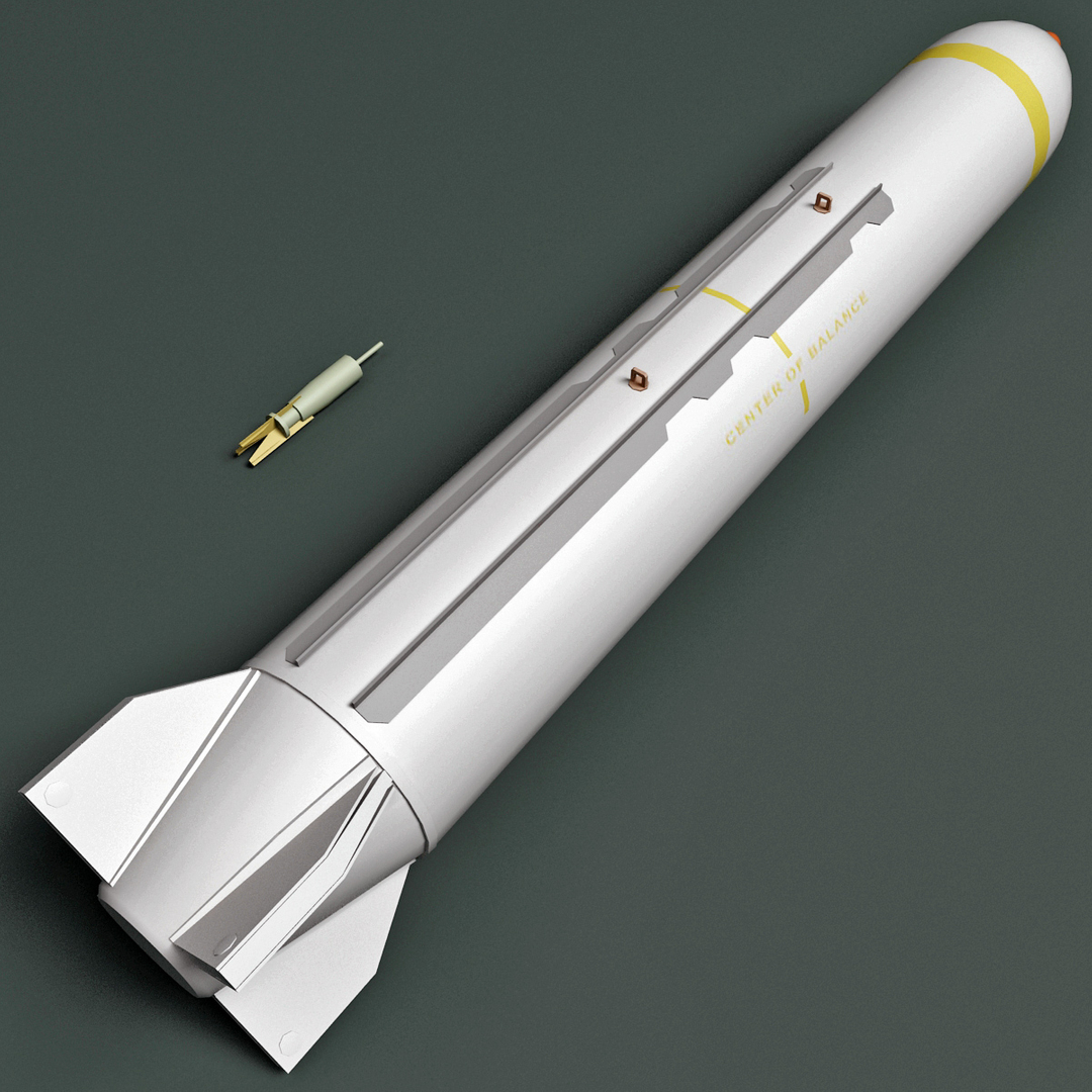 aircraft bomb mk-20 rockeye 3d model