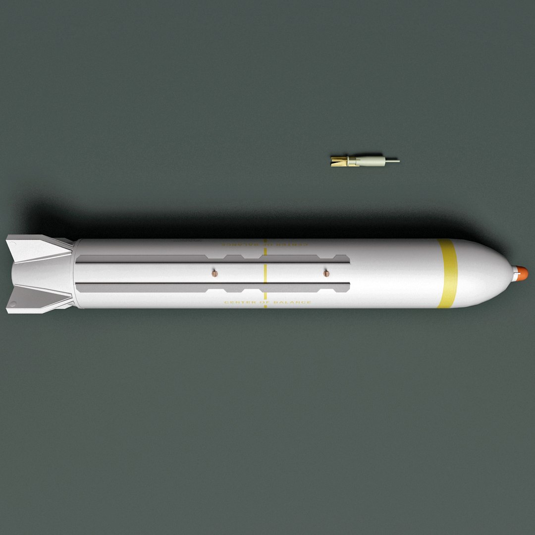aircraft bomb mk-20 rockeye 3d model